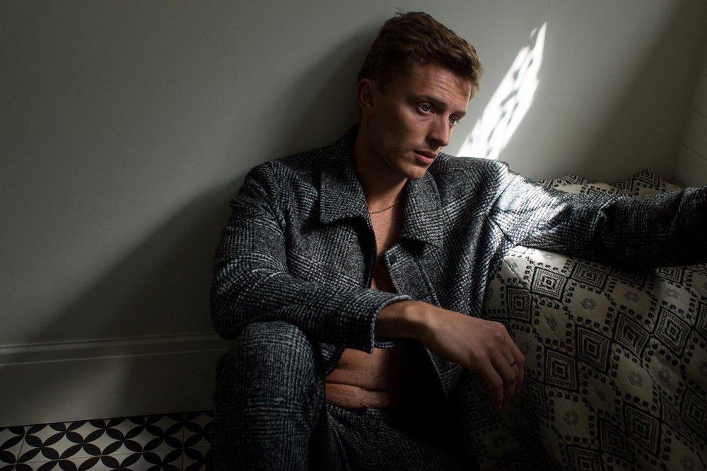 Editorial of male model Max Rendell shot in isolation for The Rakish ...