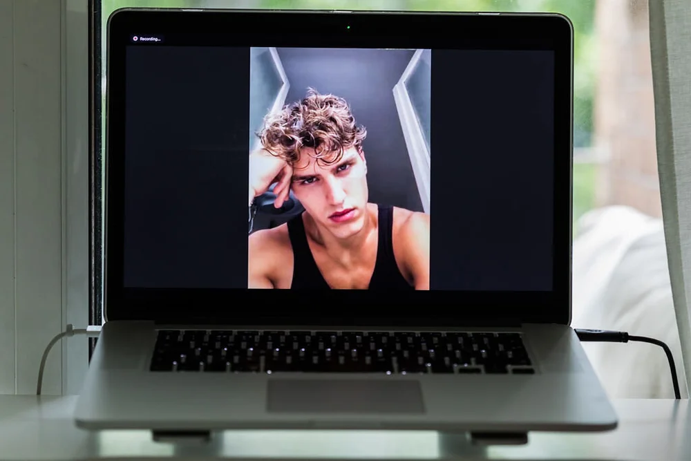 Editorial of male model Jaser Autello photographed in isolation by ...