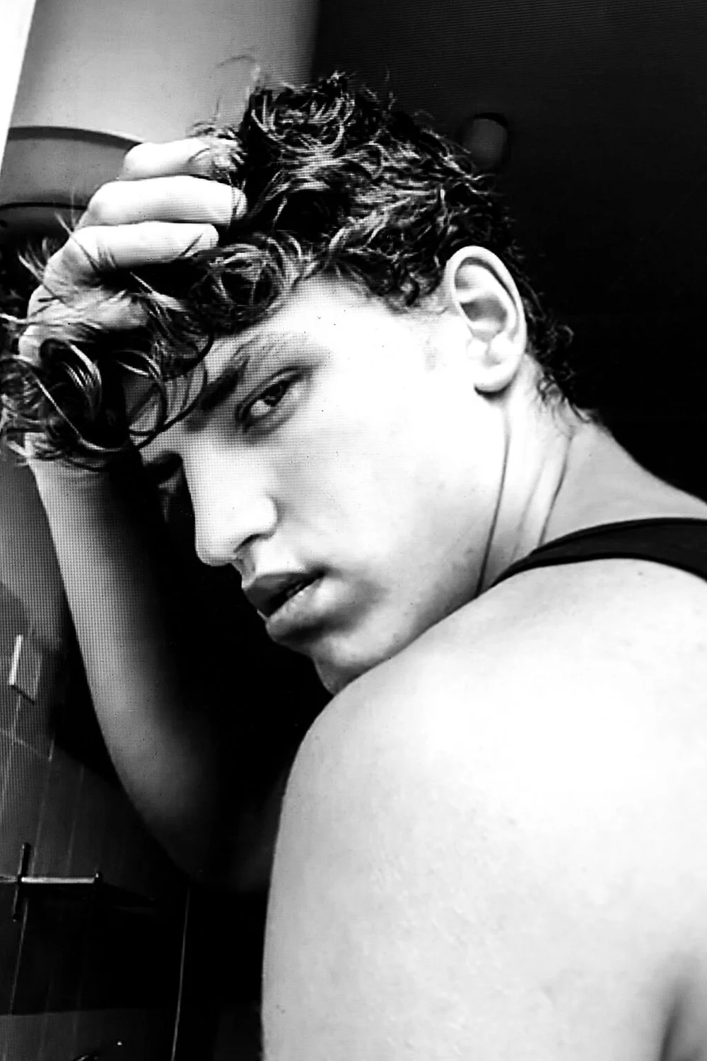 Editorial of male model Jaser Autello photographed in isolation by ...