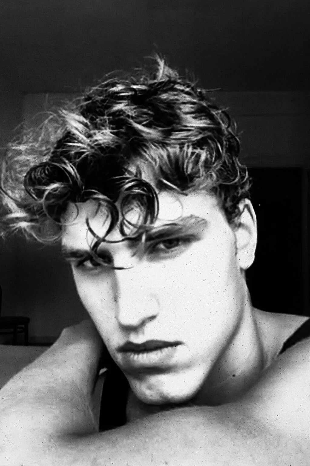 Editorial of male model Jaser Autello photographed in isolation by ...