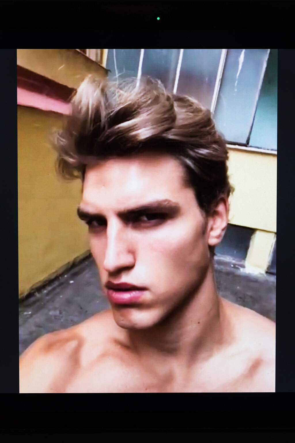 Editorial of male model Jaser Autello photographed in isolation by ...