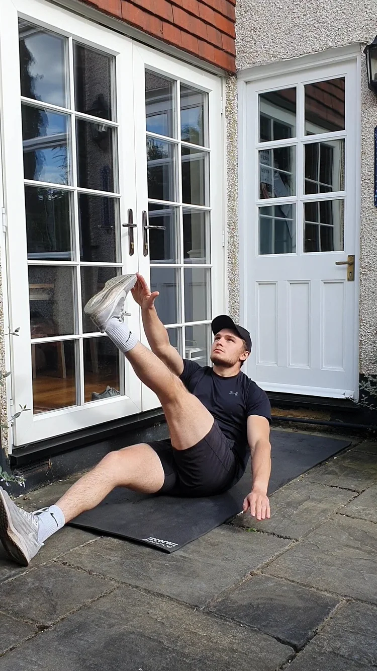 At home cardio and abs circuit by model and personal trainer Rory ...