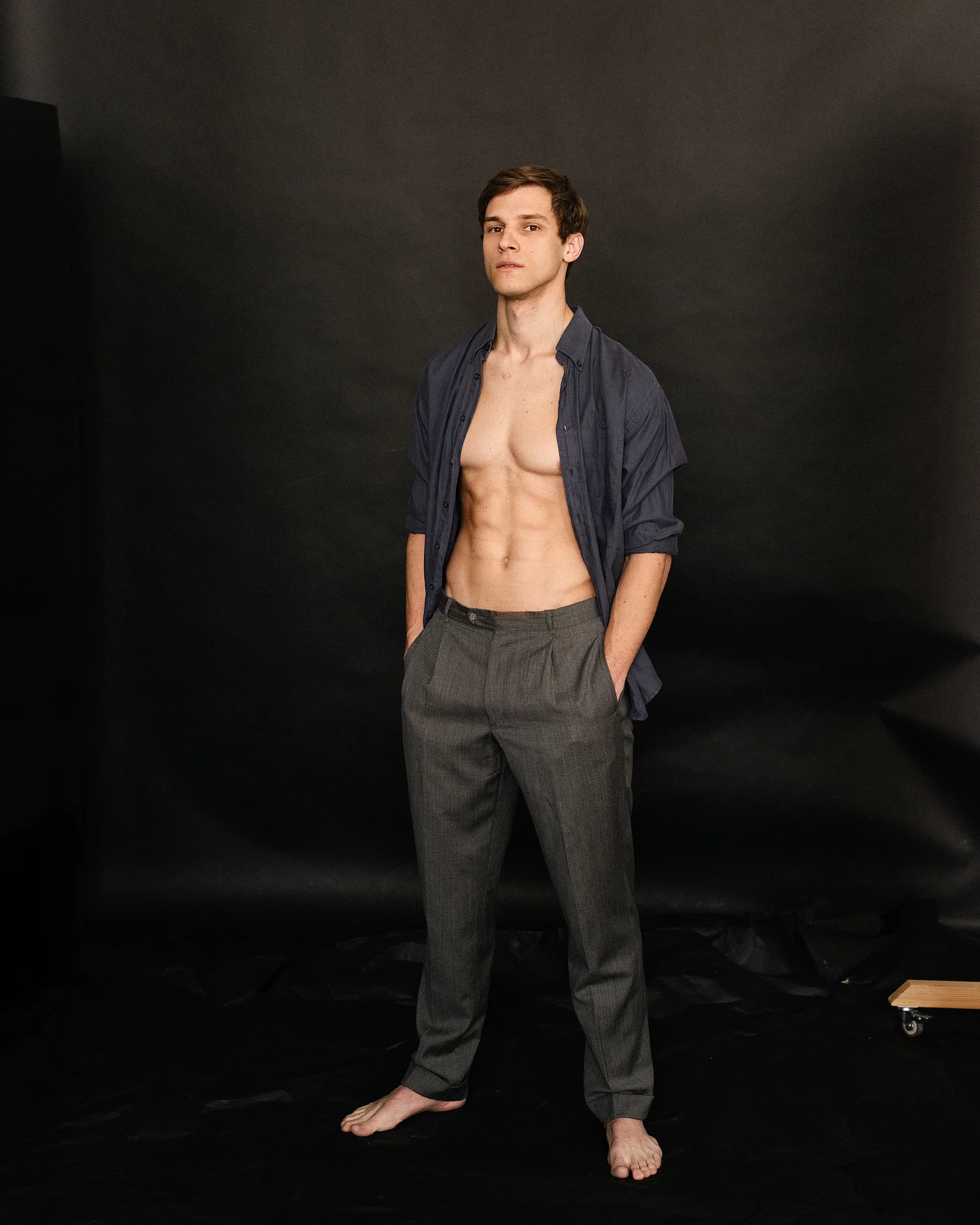Editorial of male model Ivan Kardakov photographed by Arthur Gareev ...