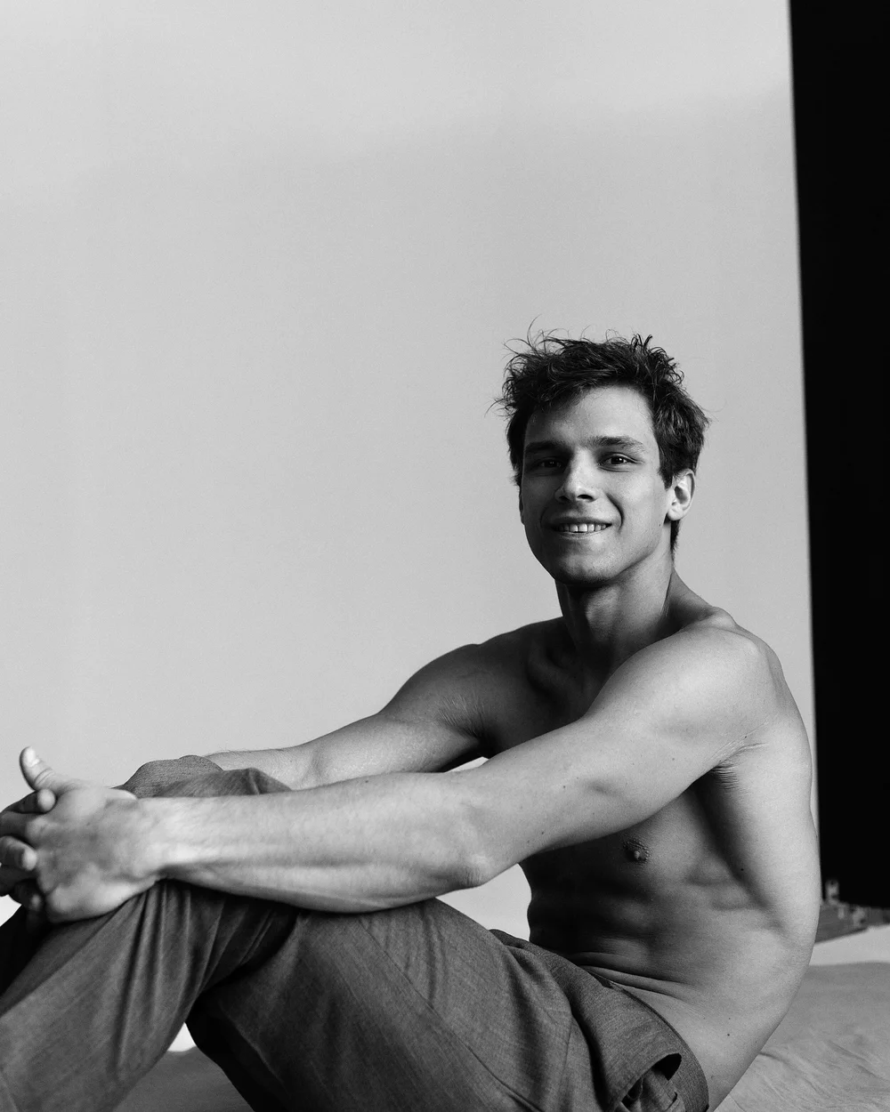 Editorial of male model Ivan Kardakov photographed by Arthur Gareev ...