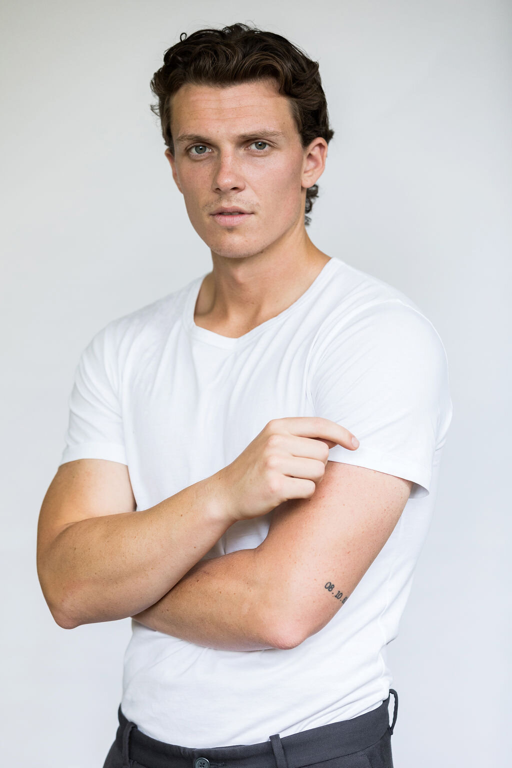 Editorial of male model Sam Tingman at W Models by Nicholas Andrews for ...