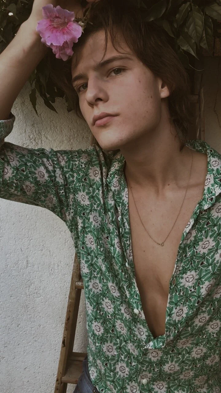 Editorial of male model Gaston Gibb by photographer Rodrigo Marconatto ...