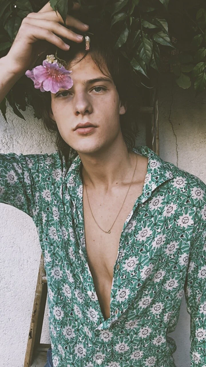 Editorial of male model Gaston Gibb by photographer Rodrigo Marconatto ...