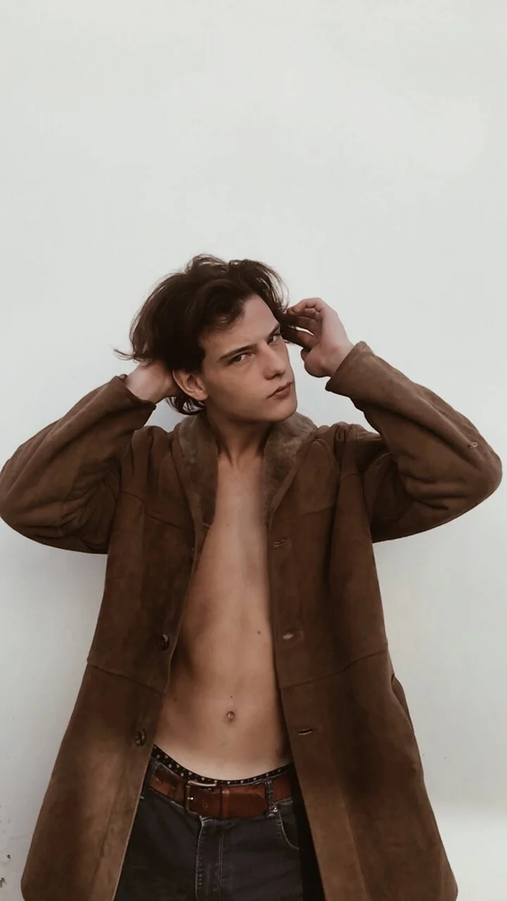 Editorial of male model Gaston Gibb by photographer Rodrigo Marconatto ...