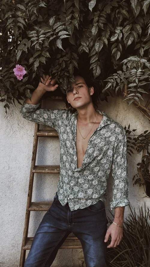 Editorial of male model Gaston Gibb by photographer Rodrigo Marconatto ...