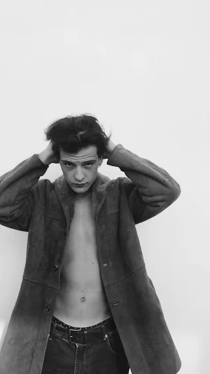 Editorial of male model Gaston Gibb by photographer Rodrigo Marconatto ...