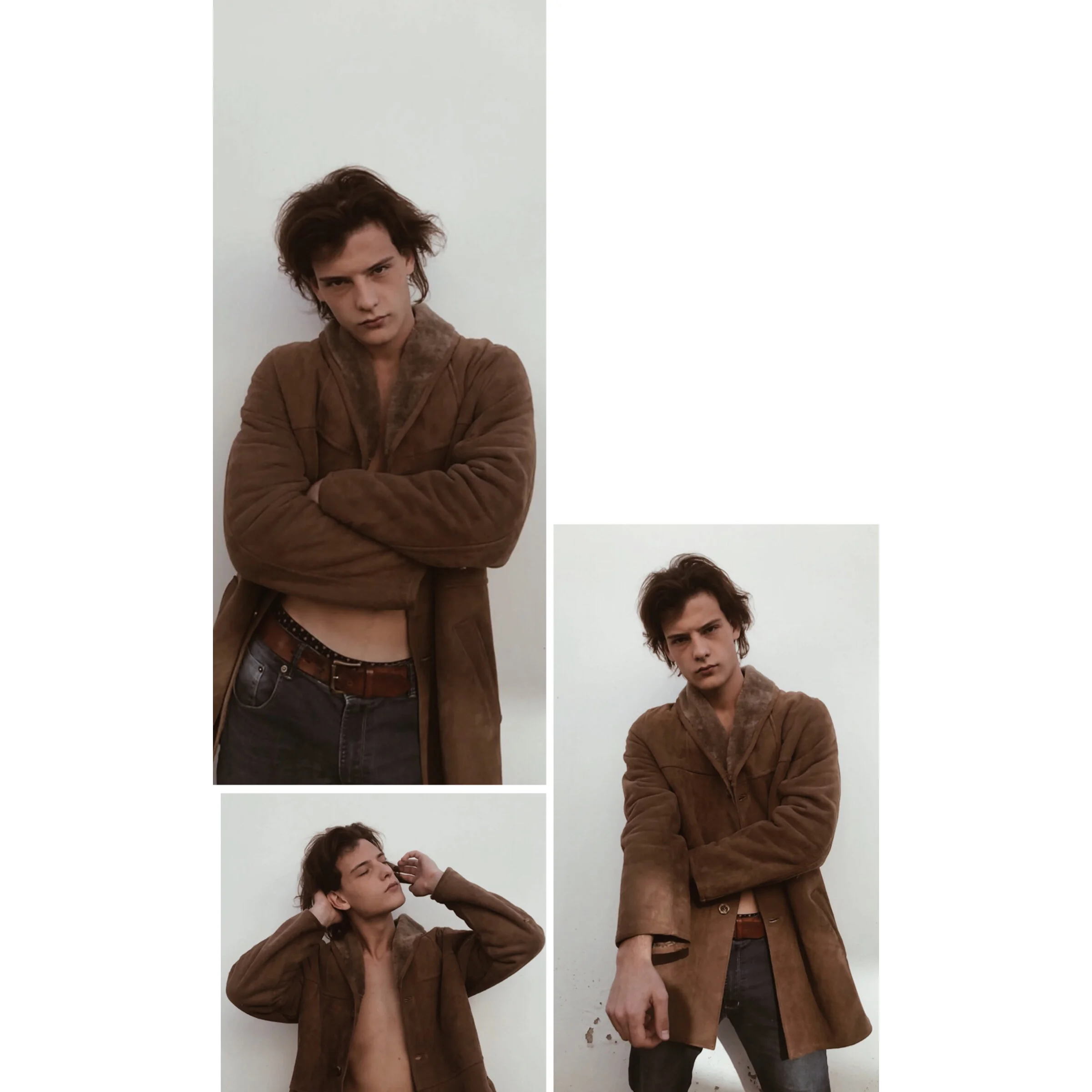 Editorial of male model Gaston Gibb by photographer Rodrigo Marconatto ...