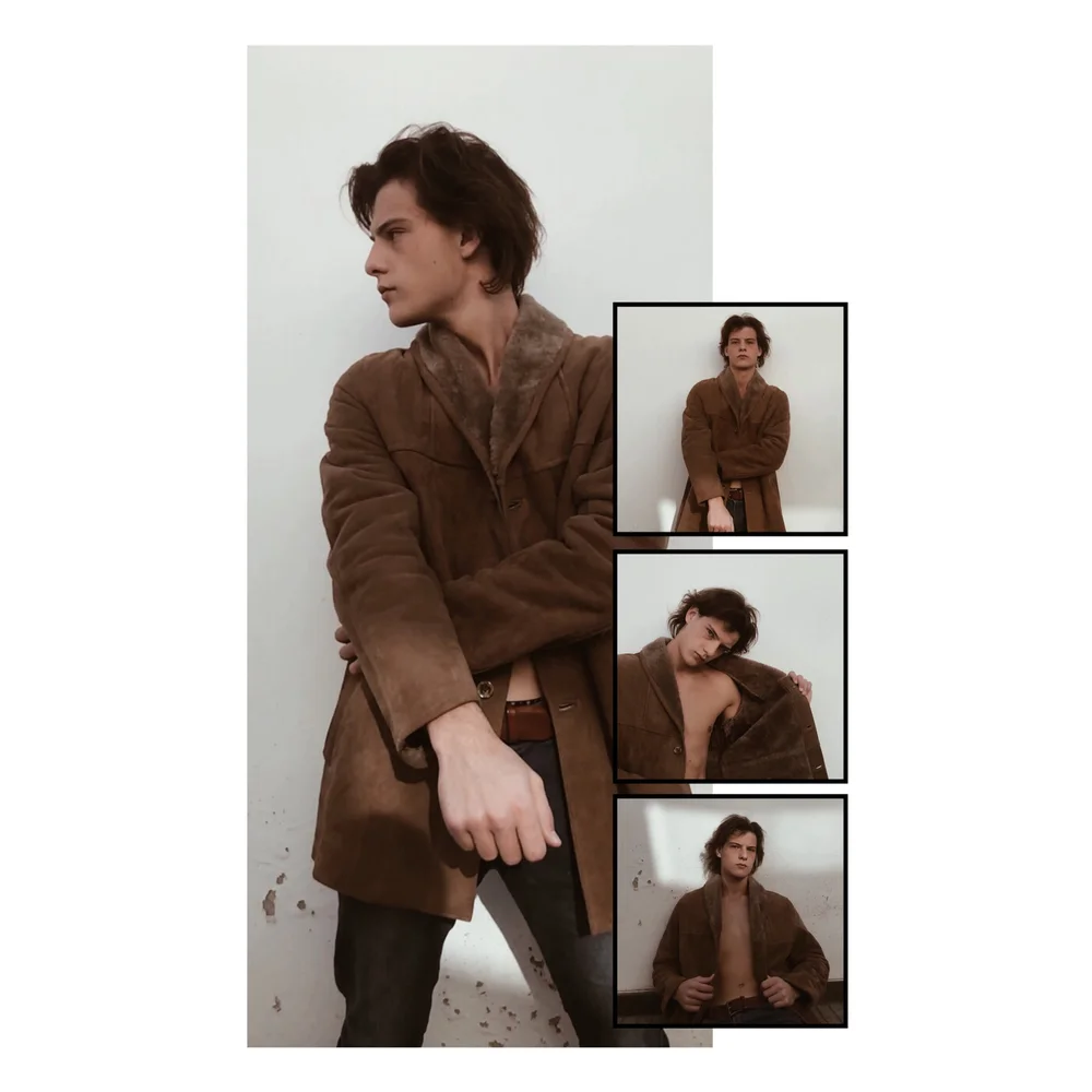 Editorial of male model Gaston Gibb by photographer Rodrigo Marconatto ...