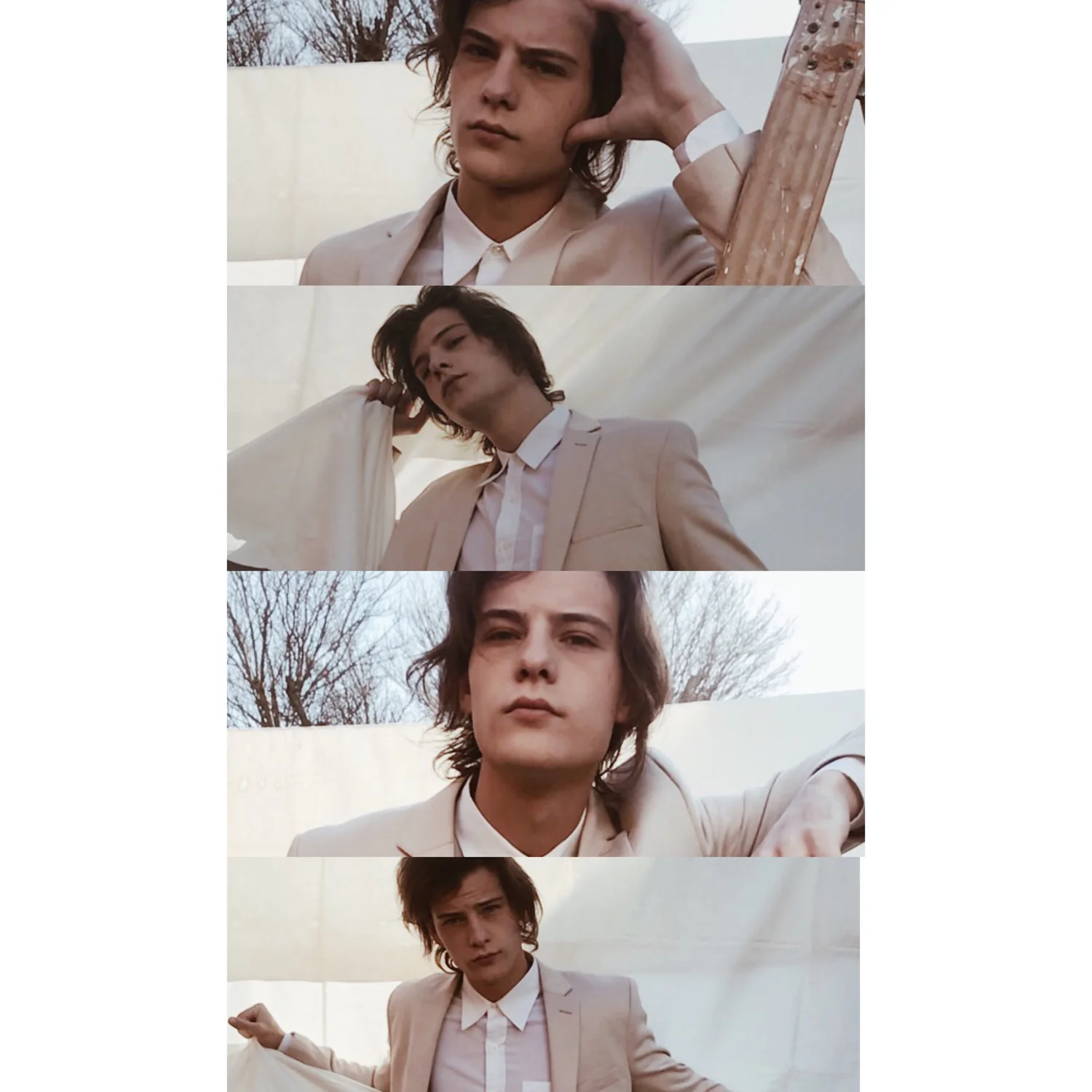 Editorial of male model Gaston Gibb by photographer Rodrigo Marconatto ...