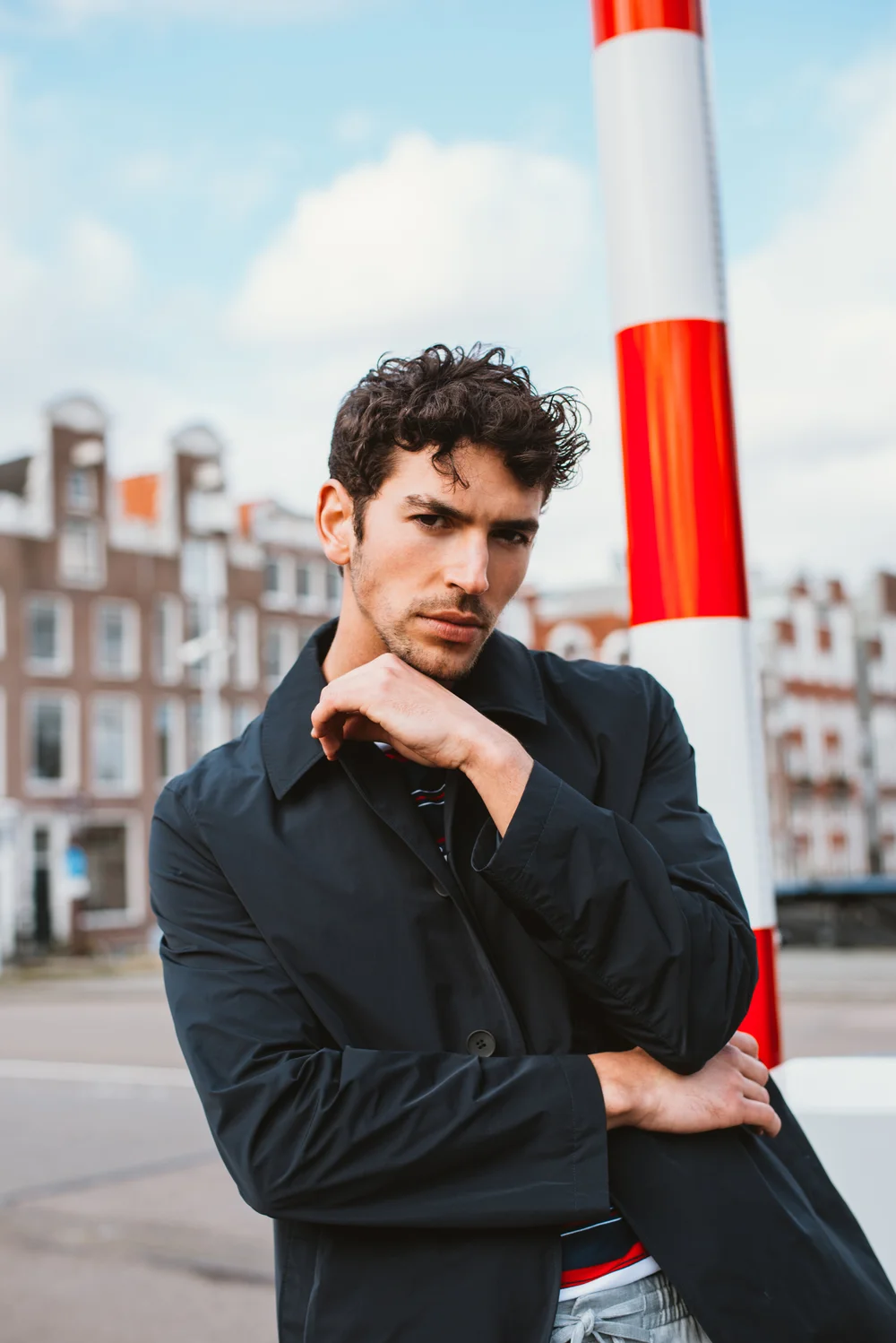 Editorial of male model Benjamin Sacks at Models 1 by Eva Dang for The ...