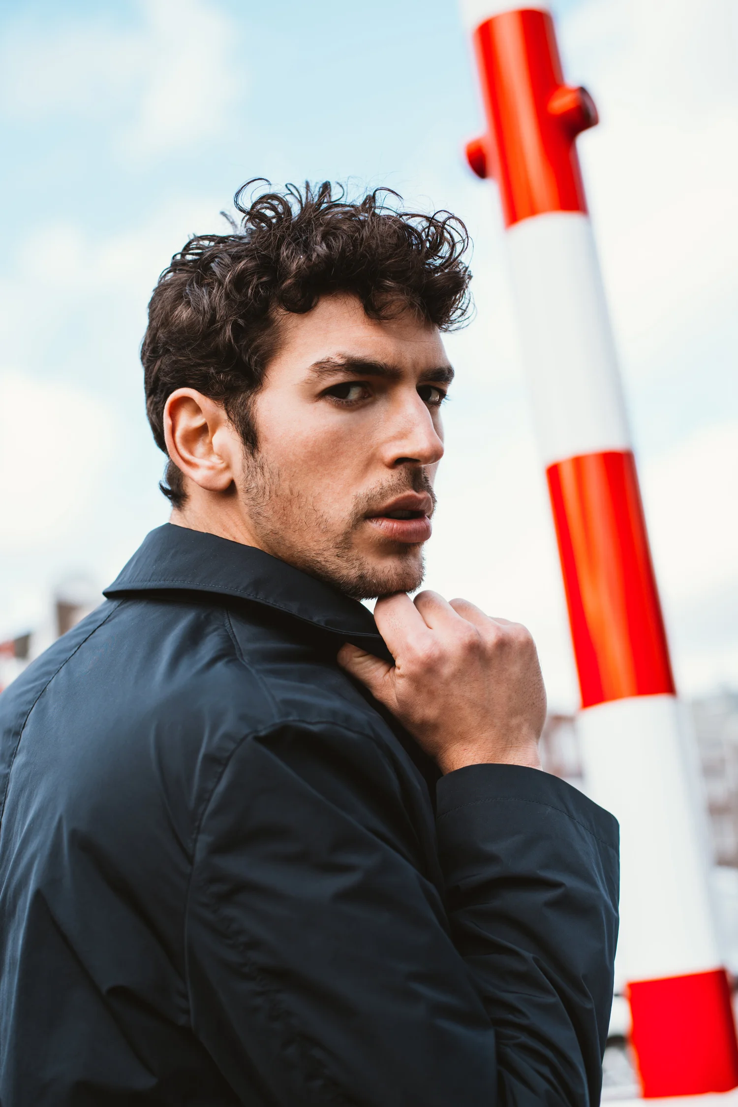 Editorial of male model Benjamin Sacks at Models 1 by Eva Dang for The ...