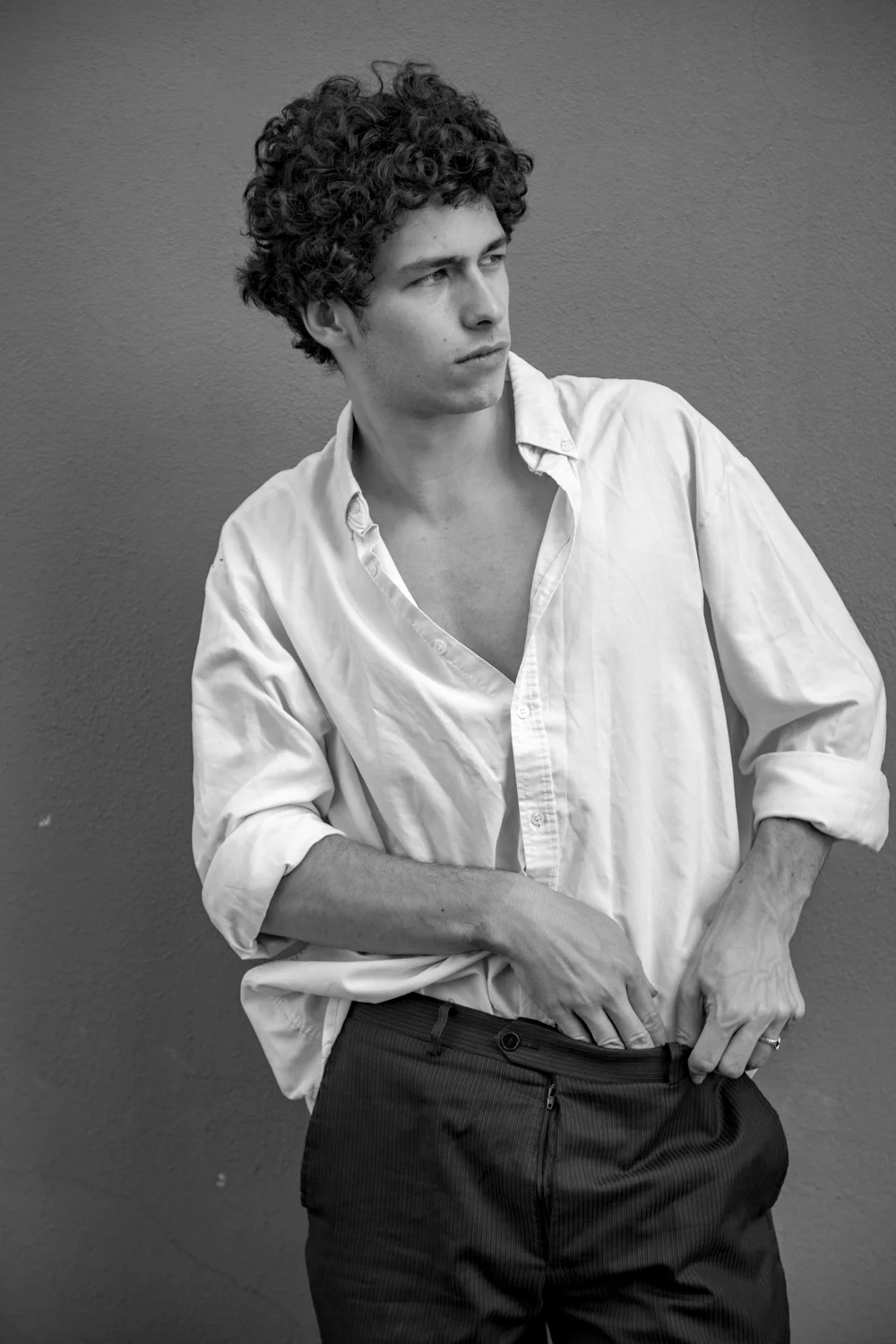 Editorial of male model Leo Grimard by photographer Daniel Estrada for ...