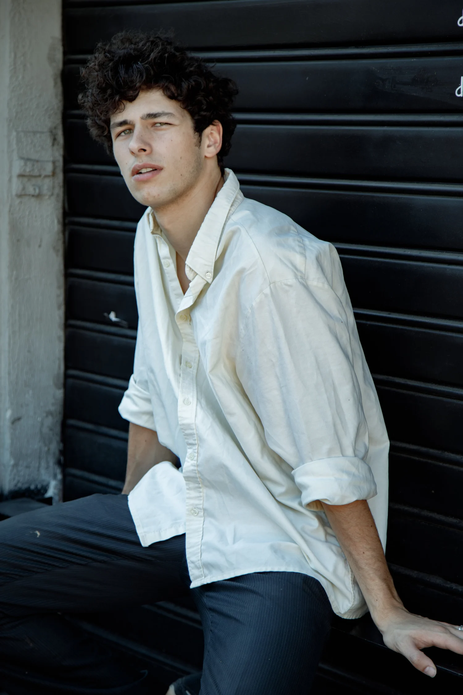 Editorial of male model Leo Grimard by photographer Daniel Estrada for ...