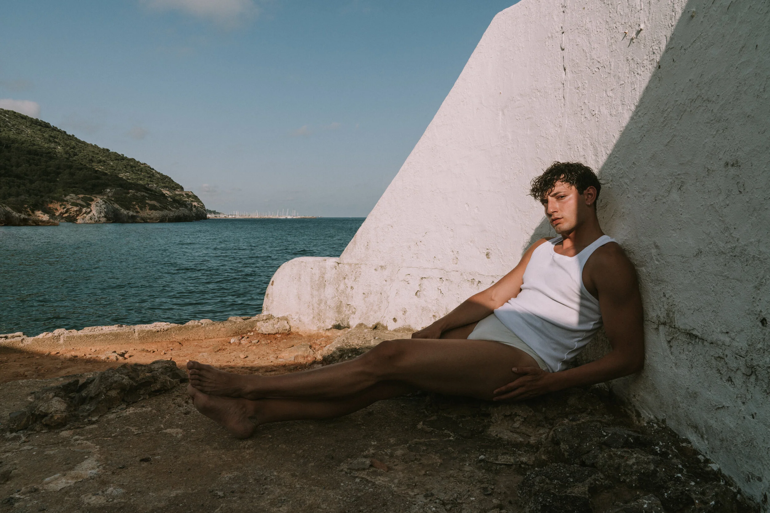 Editorial of male model Guille Castillo by photographer Armando Terrero ...