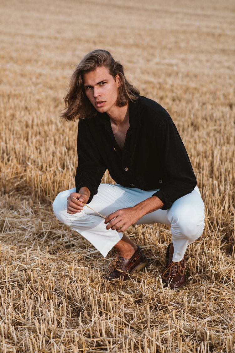 Editorial of male model Dominic at East West Models photographed by Eva ...
