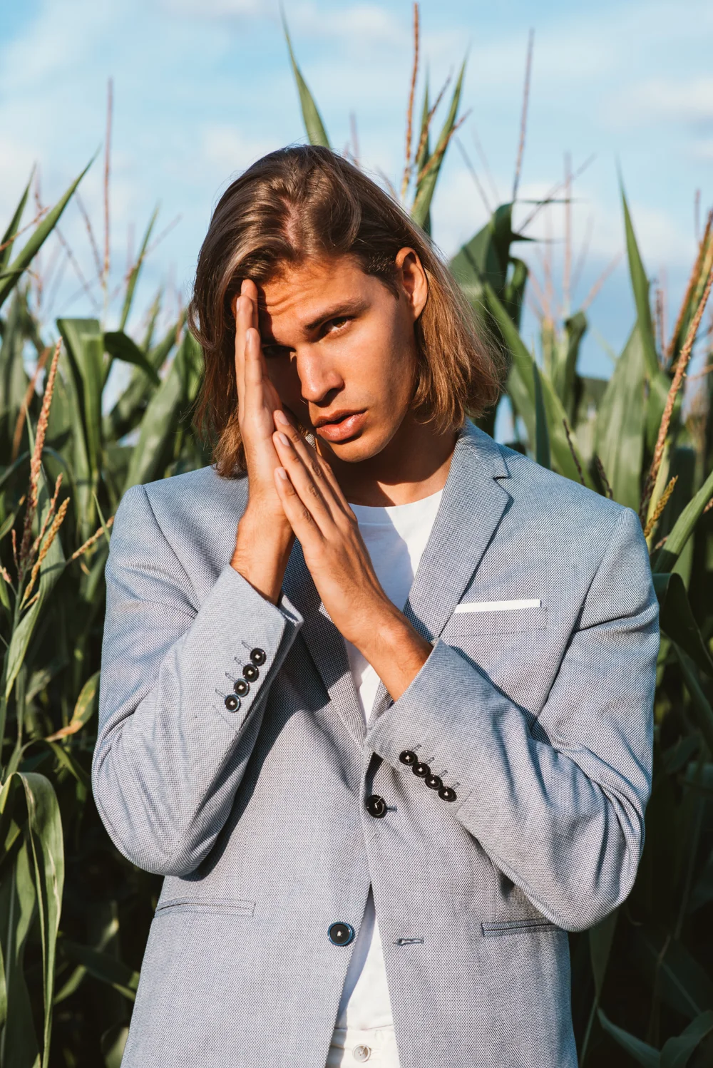 Editorial of male model Dominic at East West Models photographed by Eva ...