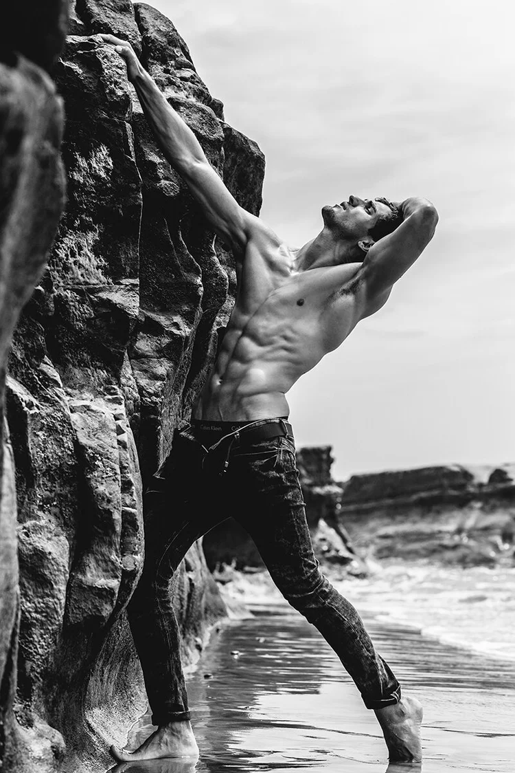 Editorial of male model Daniel Danilov by photographer Armando Adajar ...