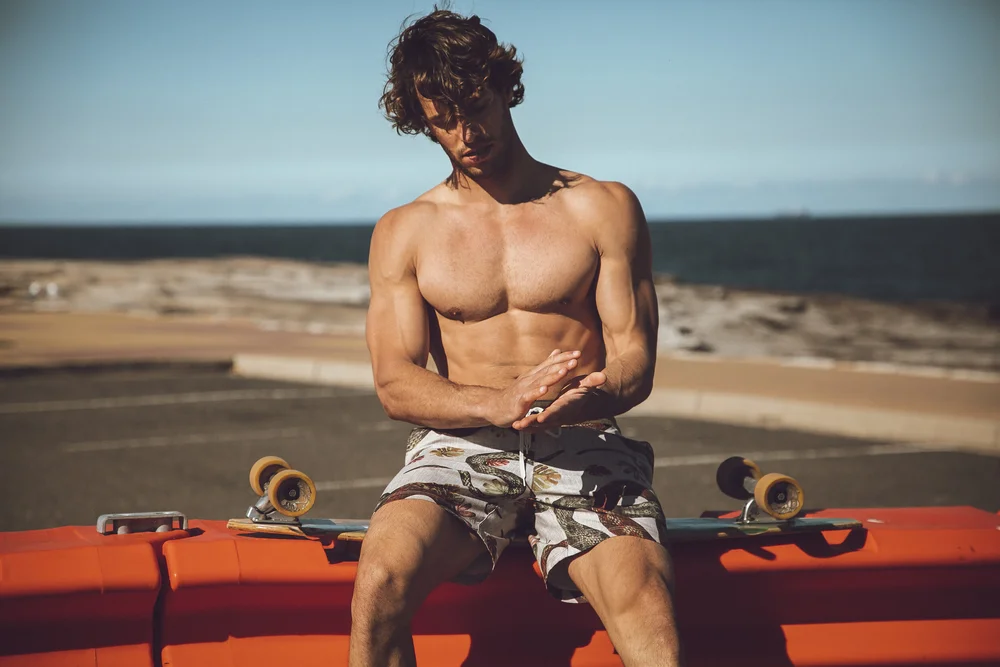 Editorial of male model Elias Chigros by photographer Pat Supsiri for ...