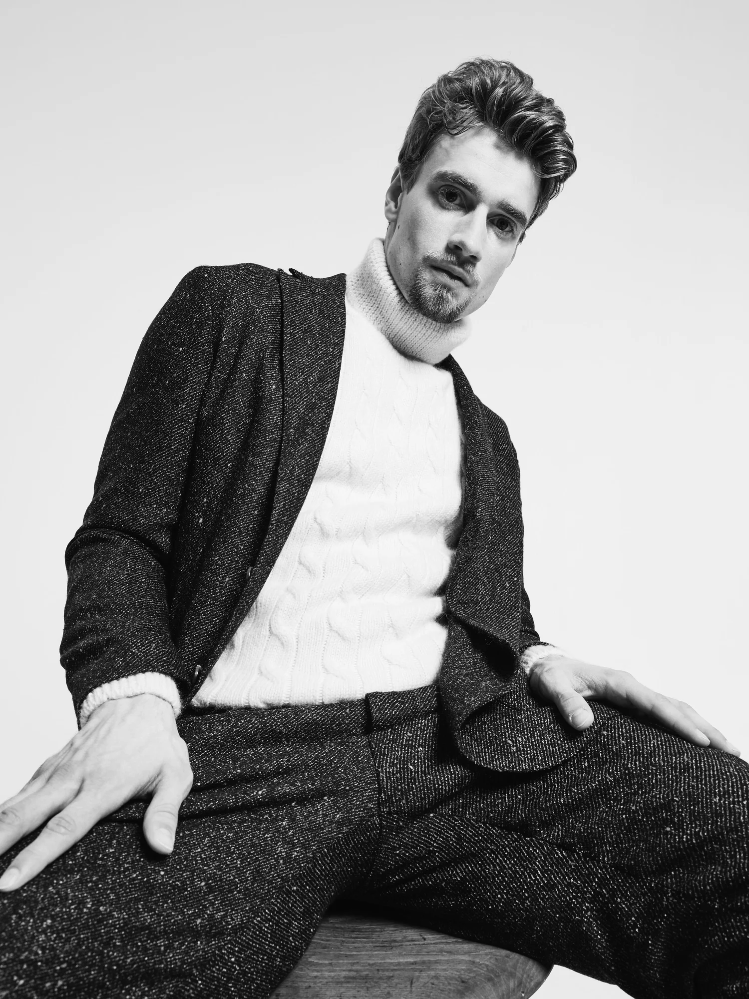 PURE SUITS ON PURE SKIN — The Rakish Gent