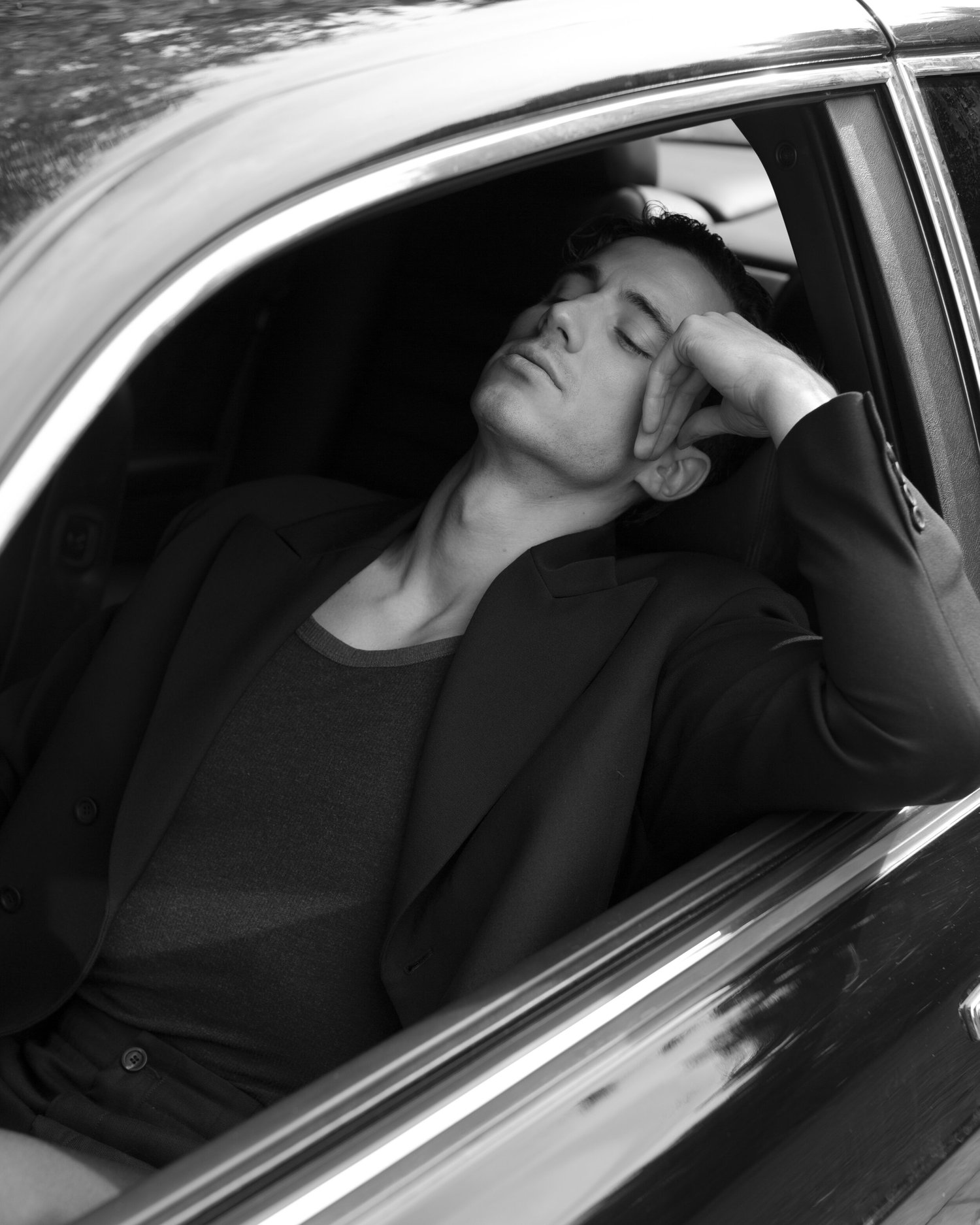 Editorial of male model Javier Rept by Lee Wood in Dirk Bikkembergs for ...