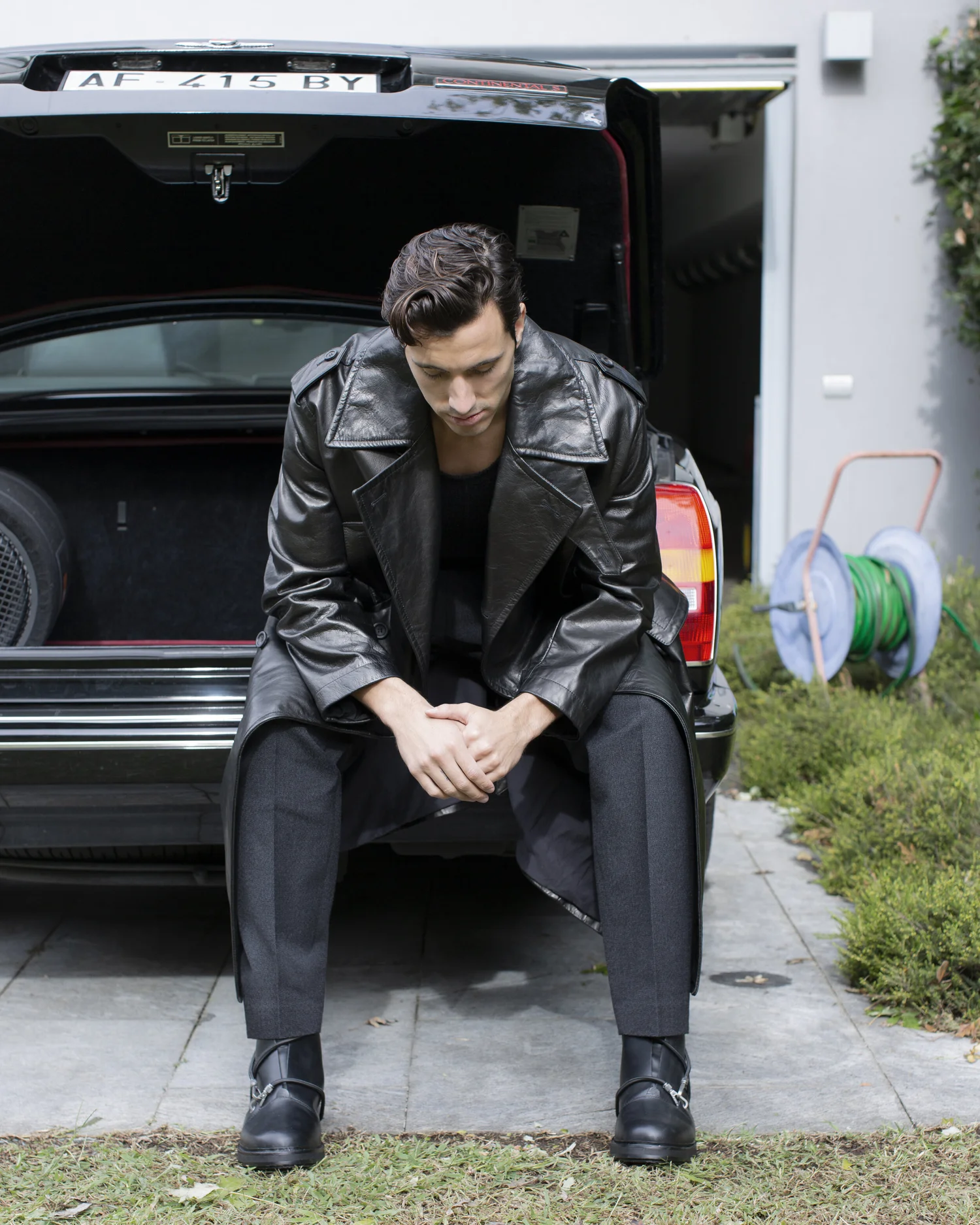 Editorial of male model Javier Rept by Lee Wood in Dirk Bikkembergs for ...