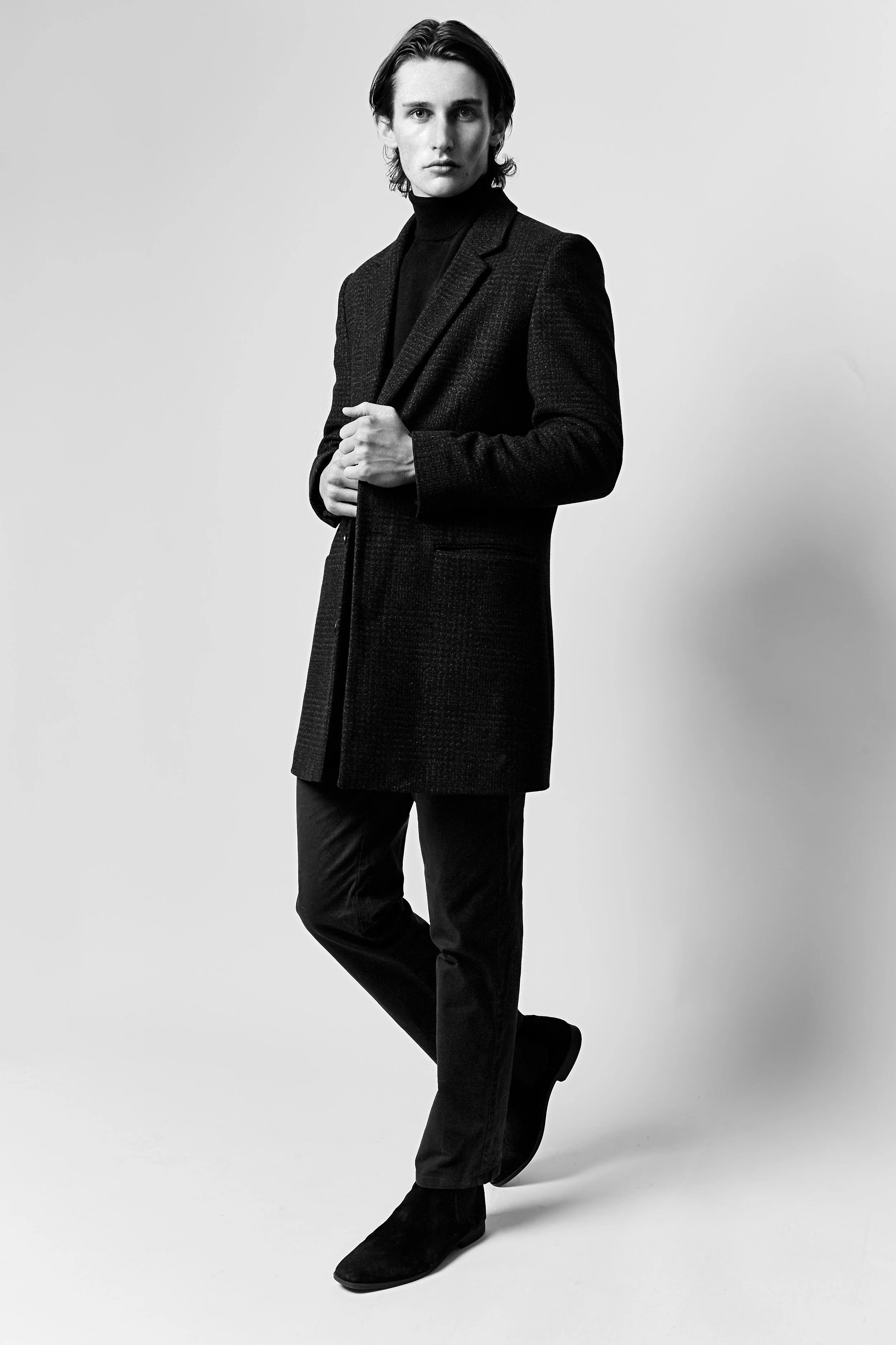 Editorial of male model Tom Gray at Select by photographer Dean McDaid ...