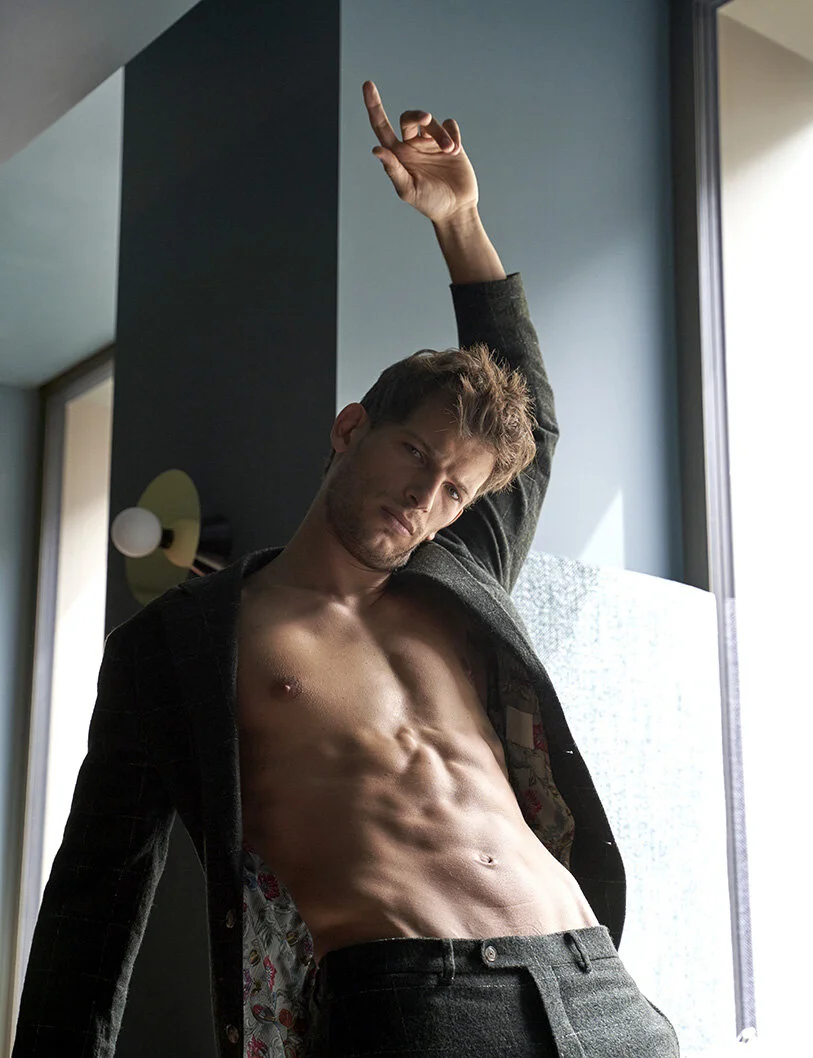 Editorial of male model Davide Clivio by photographer Alexander ...