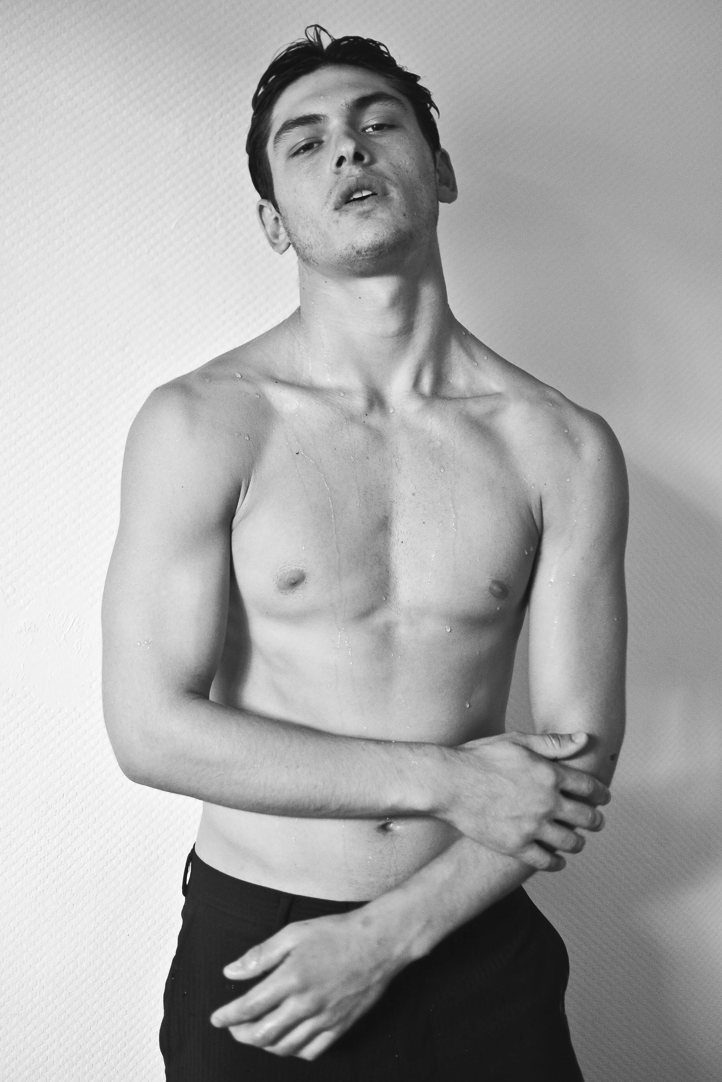 Editorial of male model Mikael Defays by photographer Matias Delasierra ...