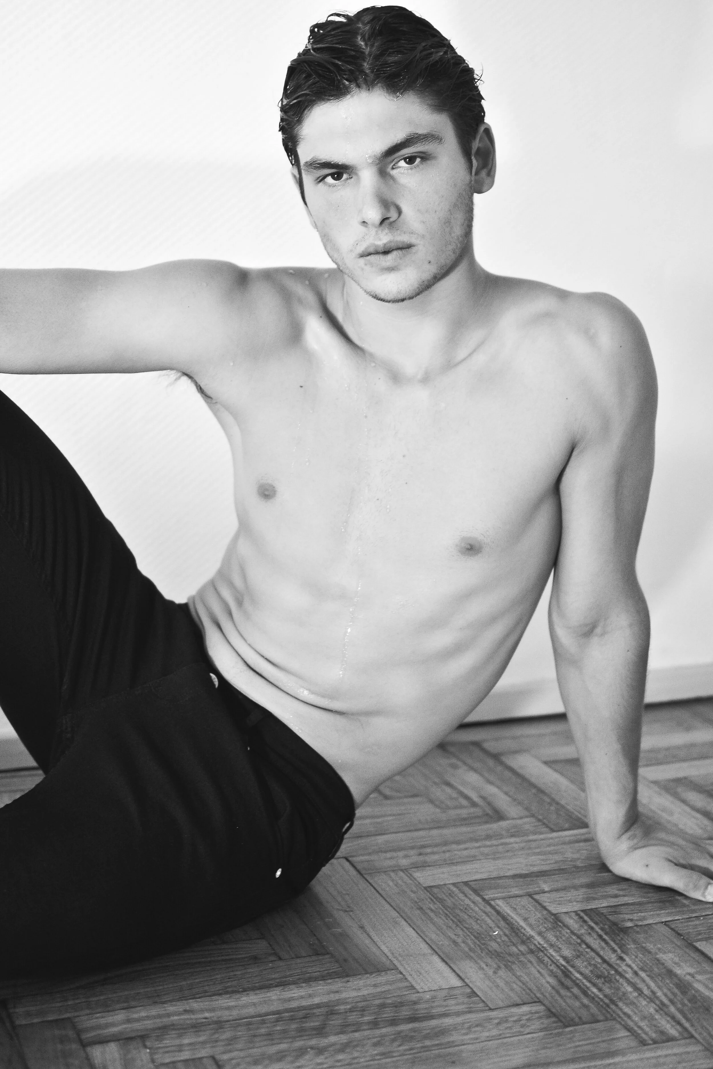 Editorial of male model Mikael Defays by photographer Matias Delasierra ...