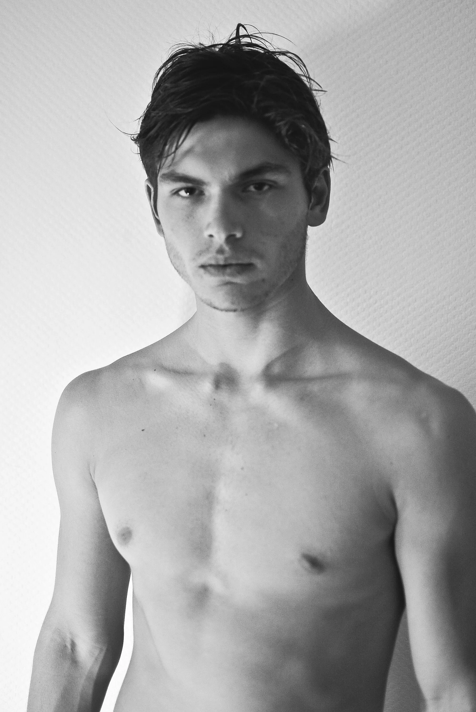 Editorial of male model Mikael Defays by photographer Matias Delasierra ...