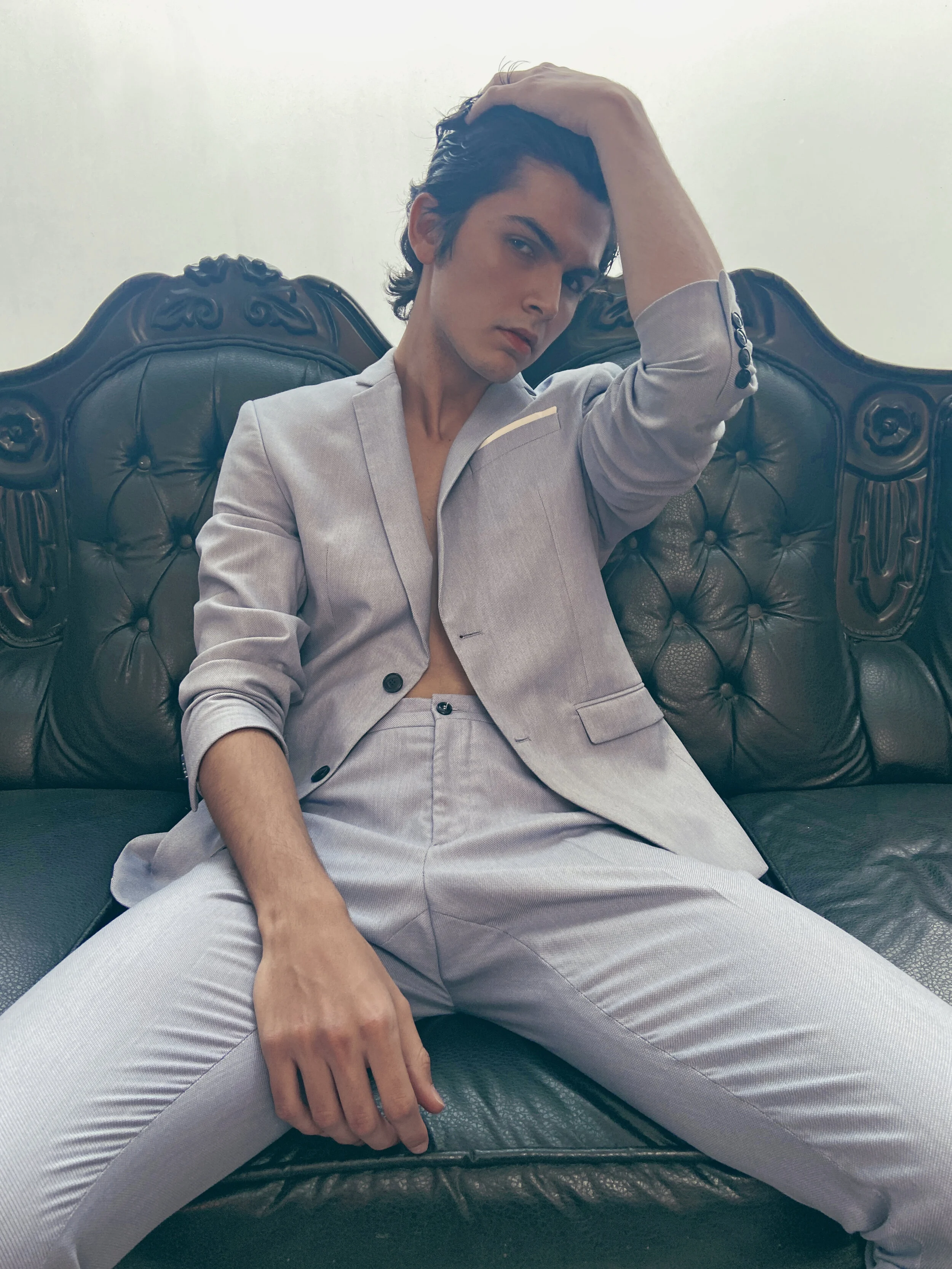 Santiago Toro at New Icon Models photographed by Miguel Flores for The ...