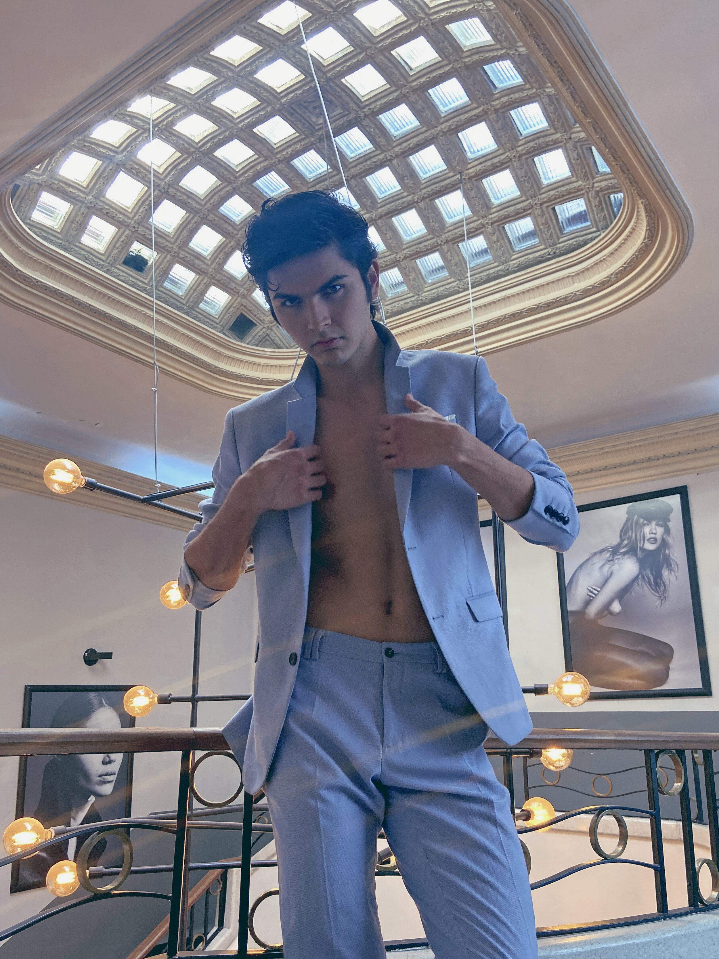 Santiago Toro at New Icon Models photographed by Miguel Flores for The ...