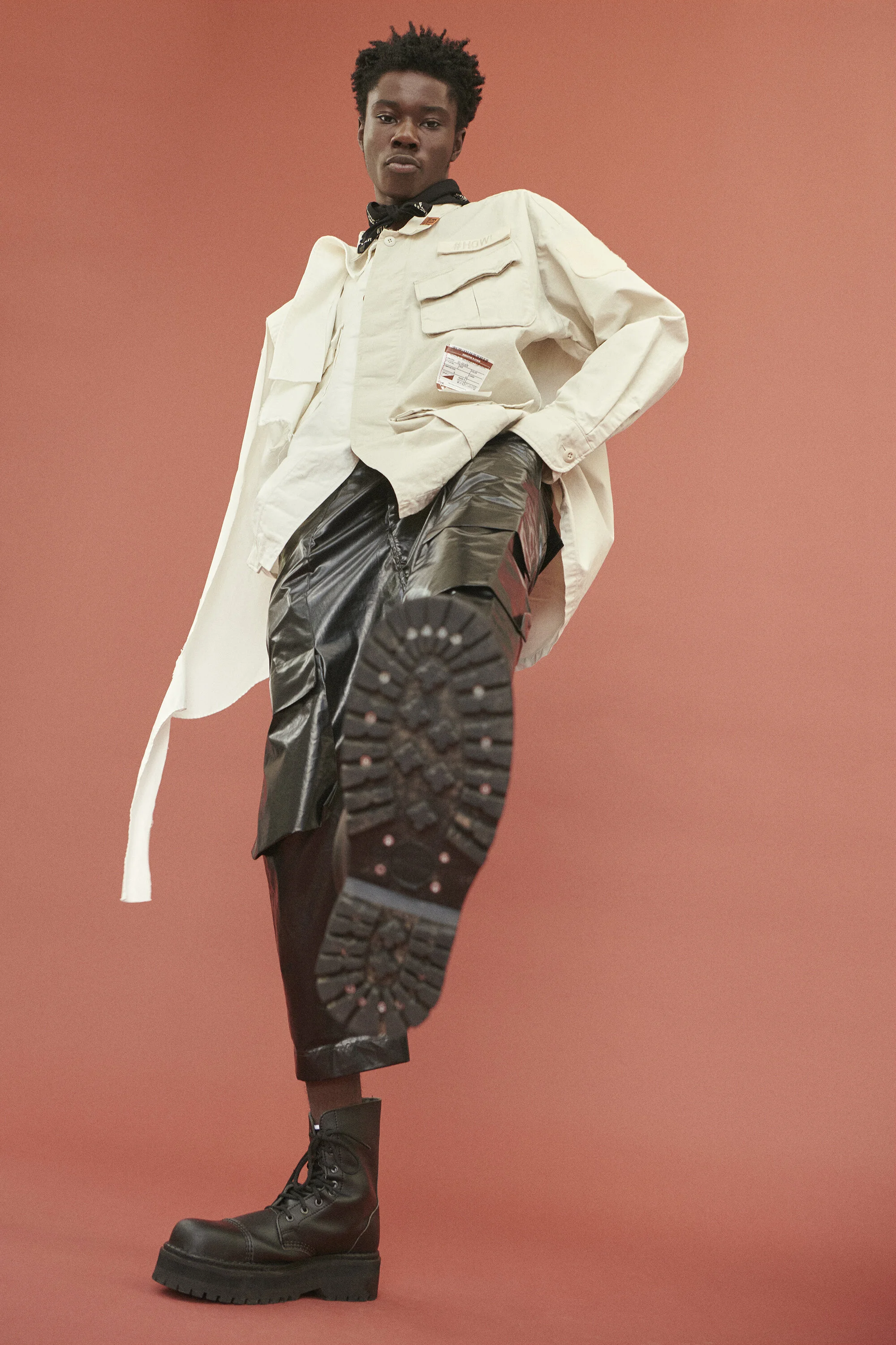 Male model Isiah Zion at Menace by photographer Dave Foster for The ...