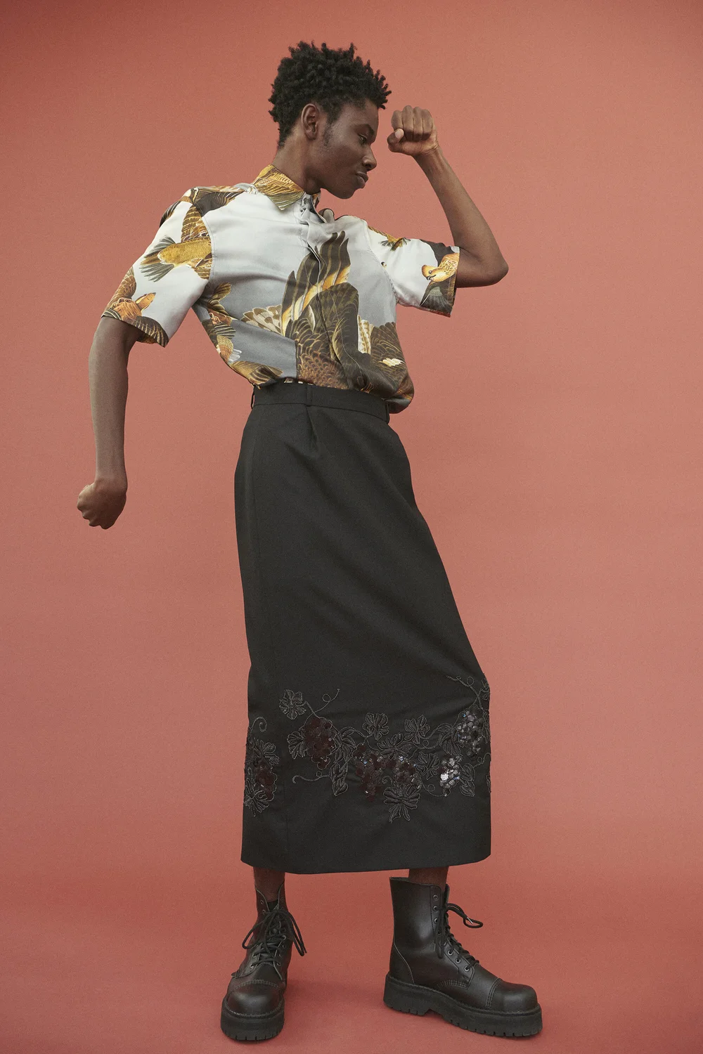 Male model Isiah Zion at Menace by photographer Dave Foster for The ...