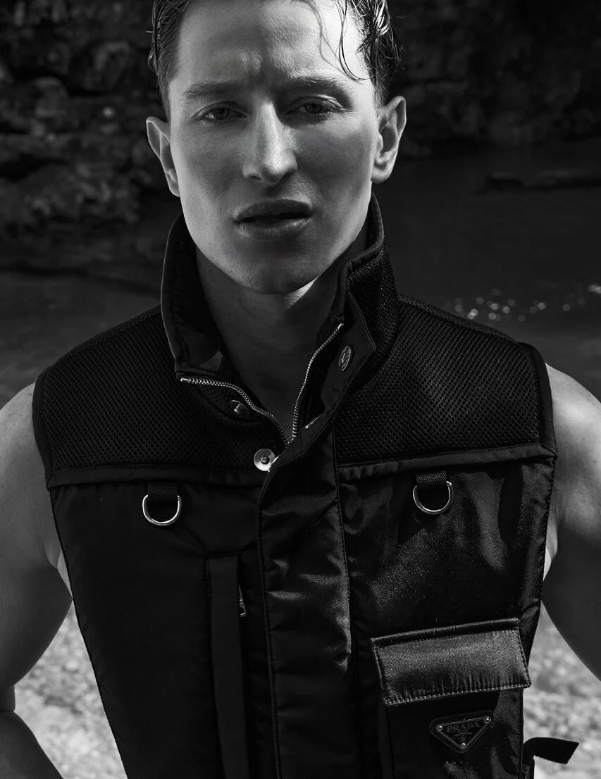 Male model Maximillian Saenger at DSM Management by Alexander Courtman ...