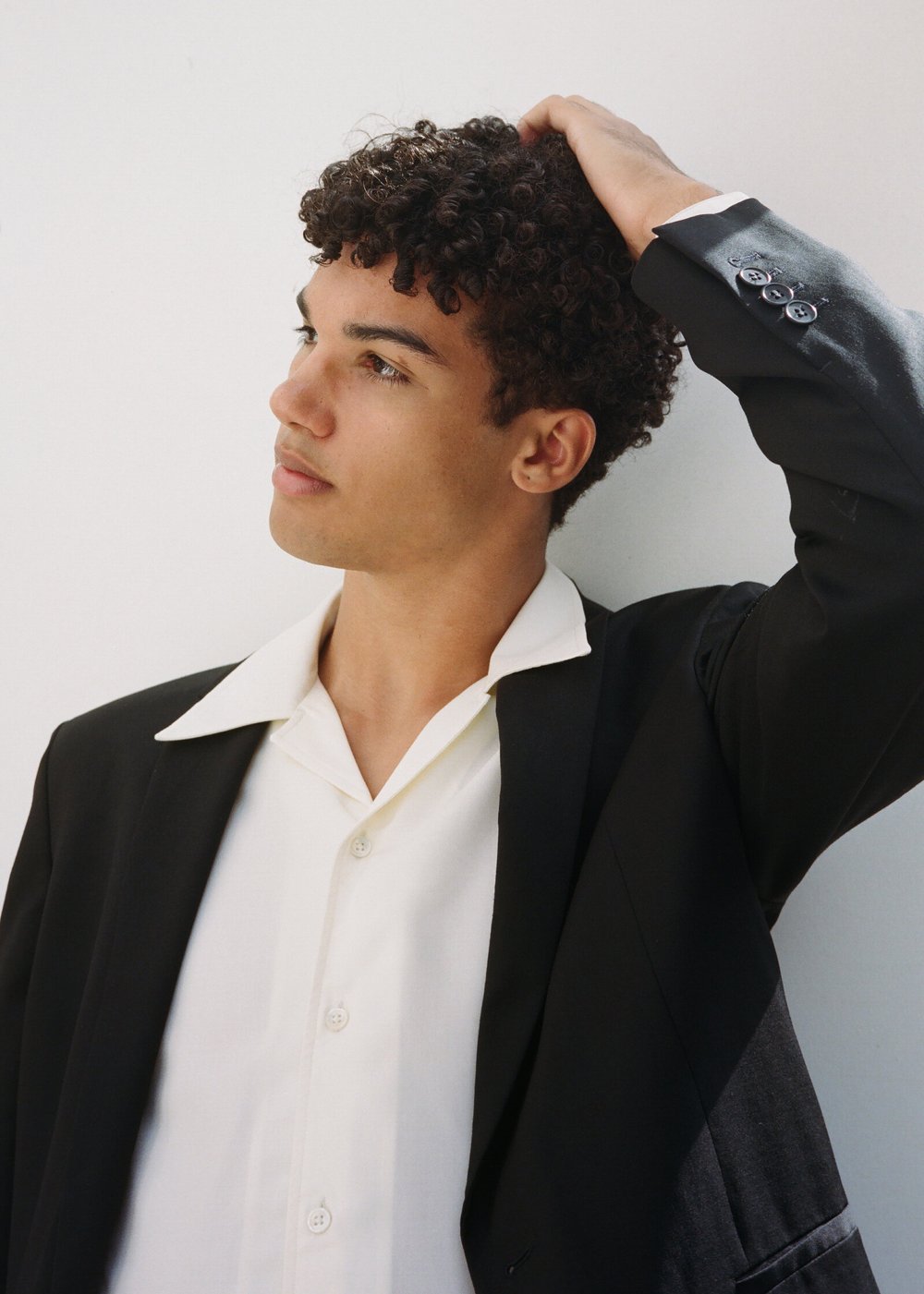 Editorial with models Owen Topping & George Adamson at Menace Model ...