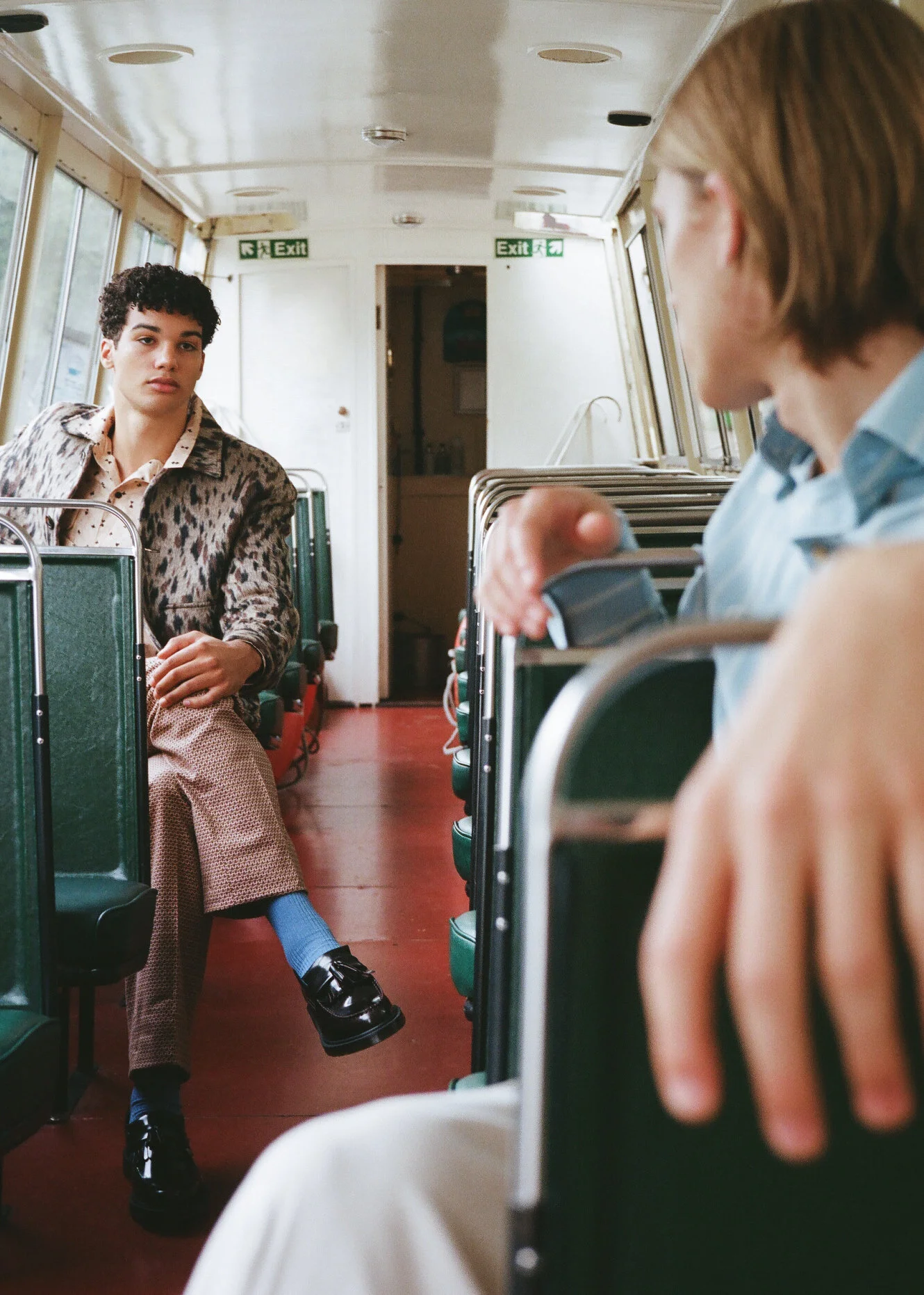Editorial with models Owen Topping & George Adamson at Menace Model ...