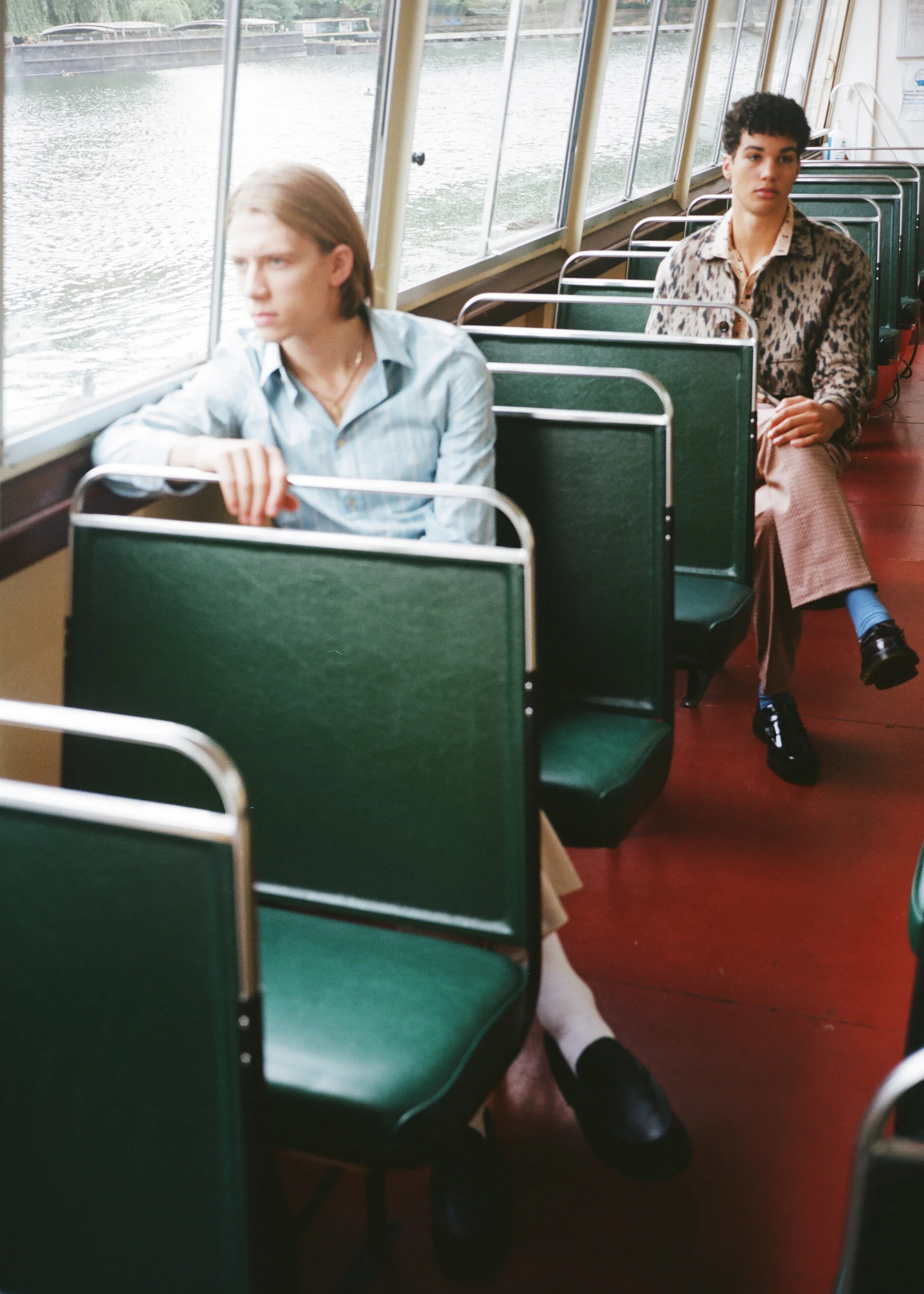Editorial with models Owen Topping & George Adamson at Menace Model ...