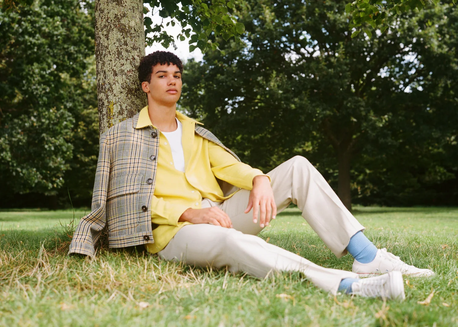 Editorial with models Owen Topping & George Adamson at Menace Model ...