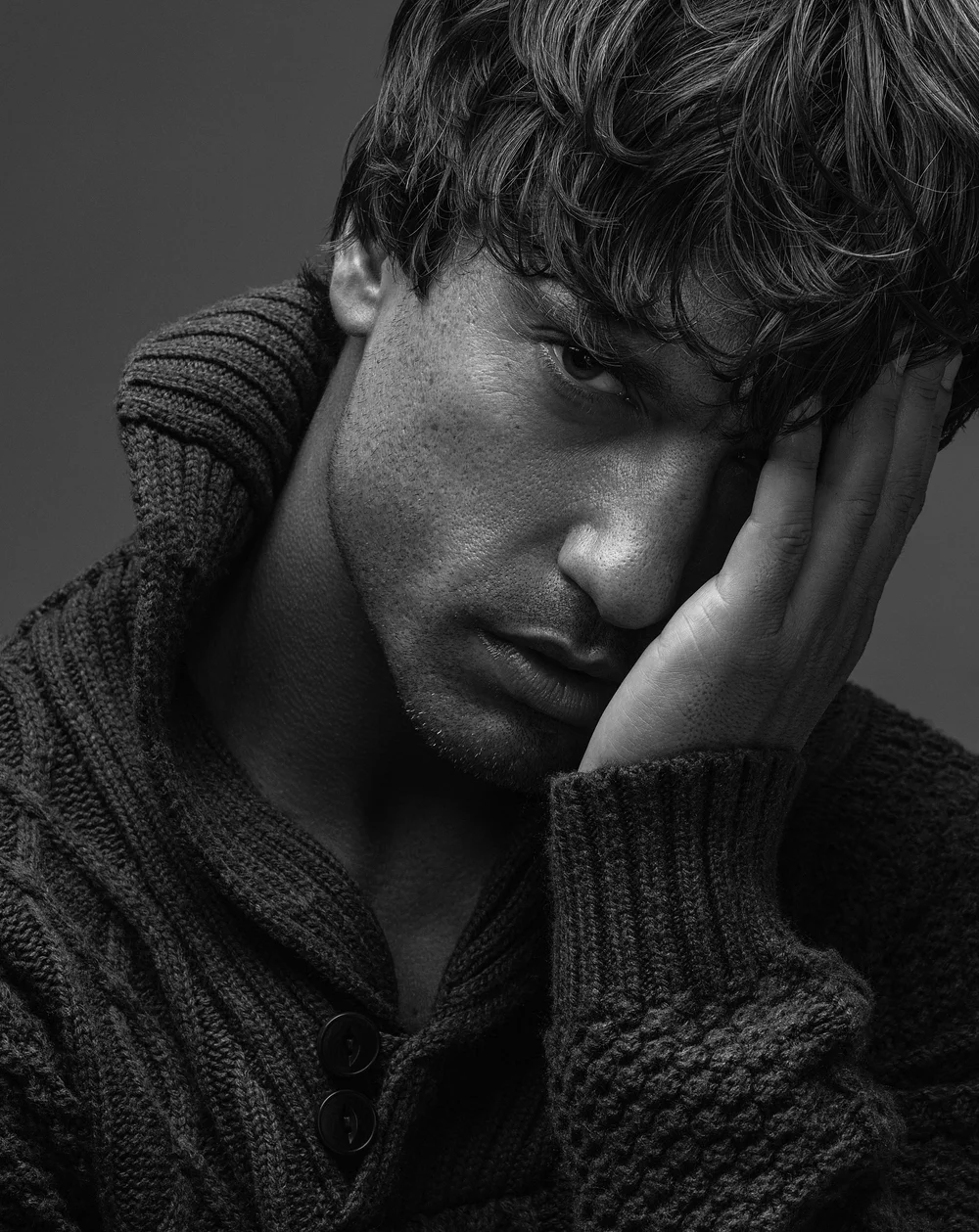 Male model David Harman at Select Models by photographer Blake Ballard ...