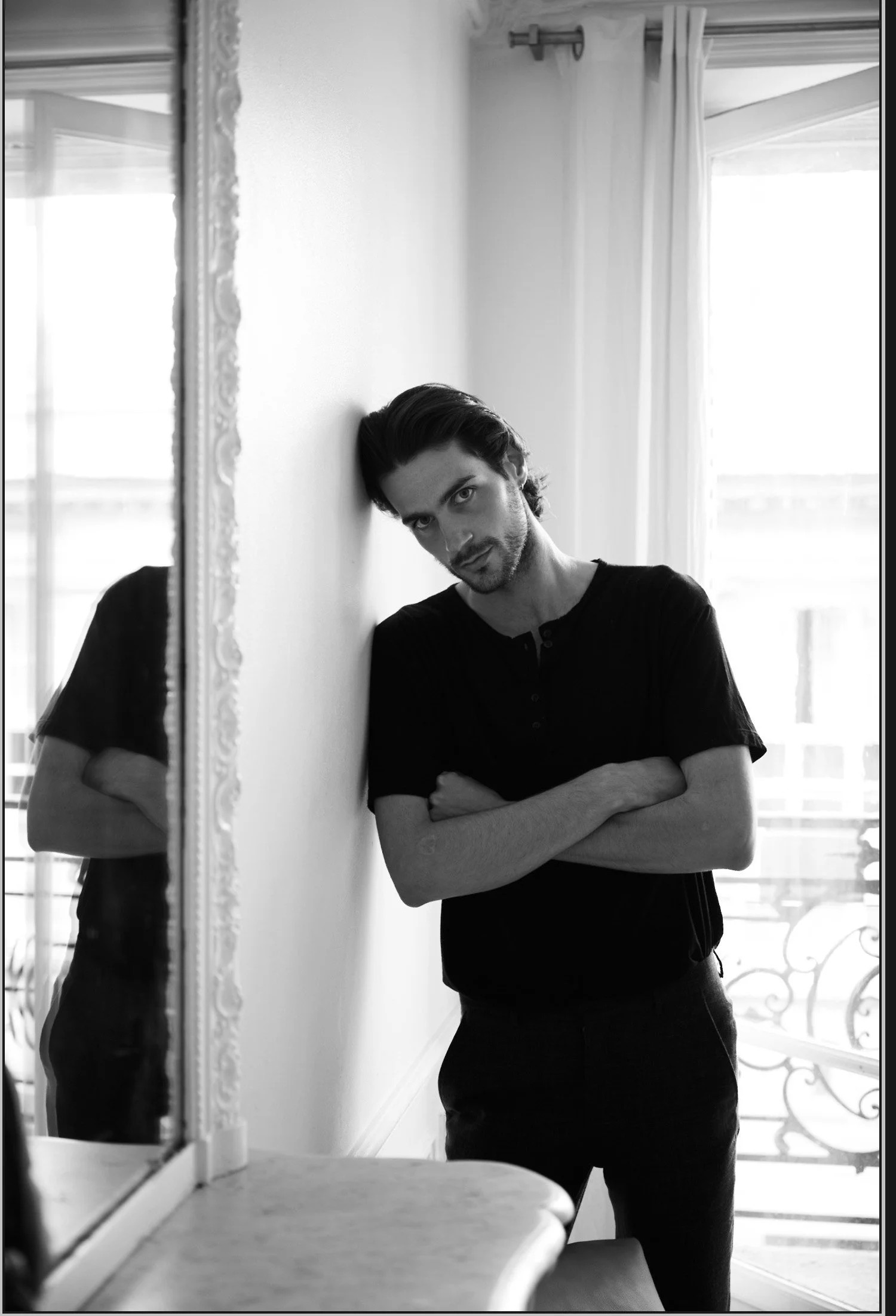 Male model Giorgos Mavrogiannis photographed by Cedric Terrell for The ...