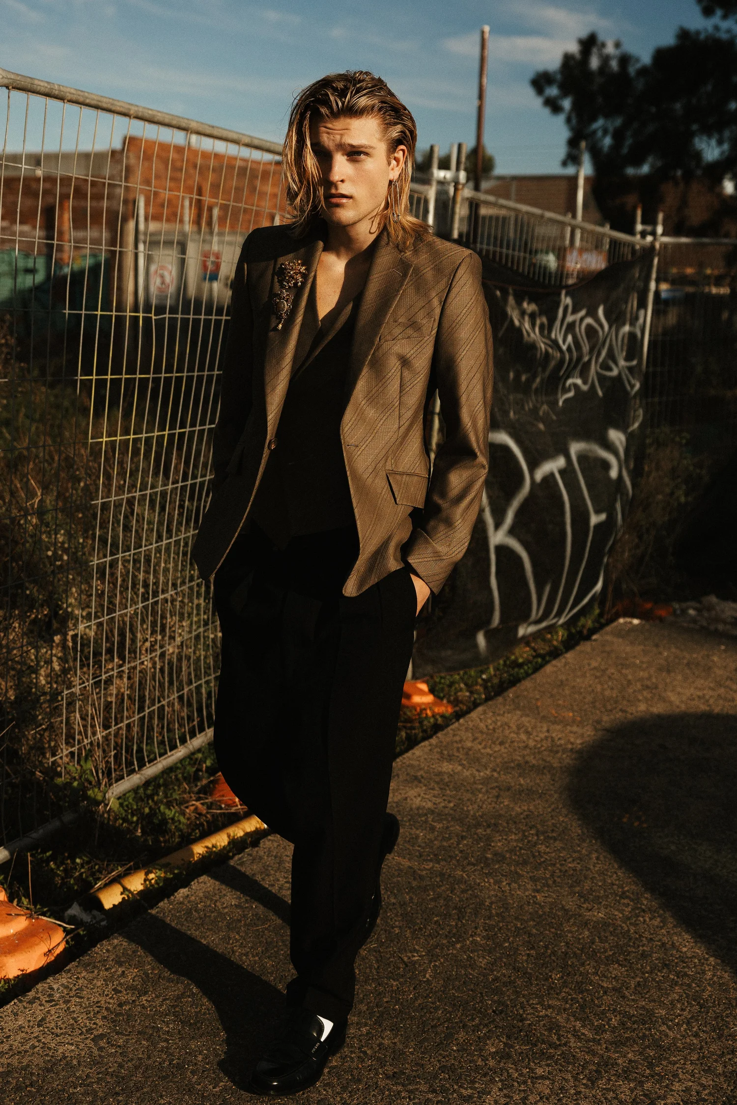 Male model Luca Moncho by photographer Pat Supsiri for The Rakish Gent ...