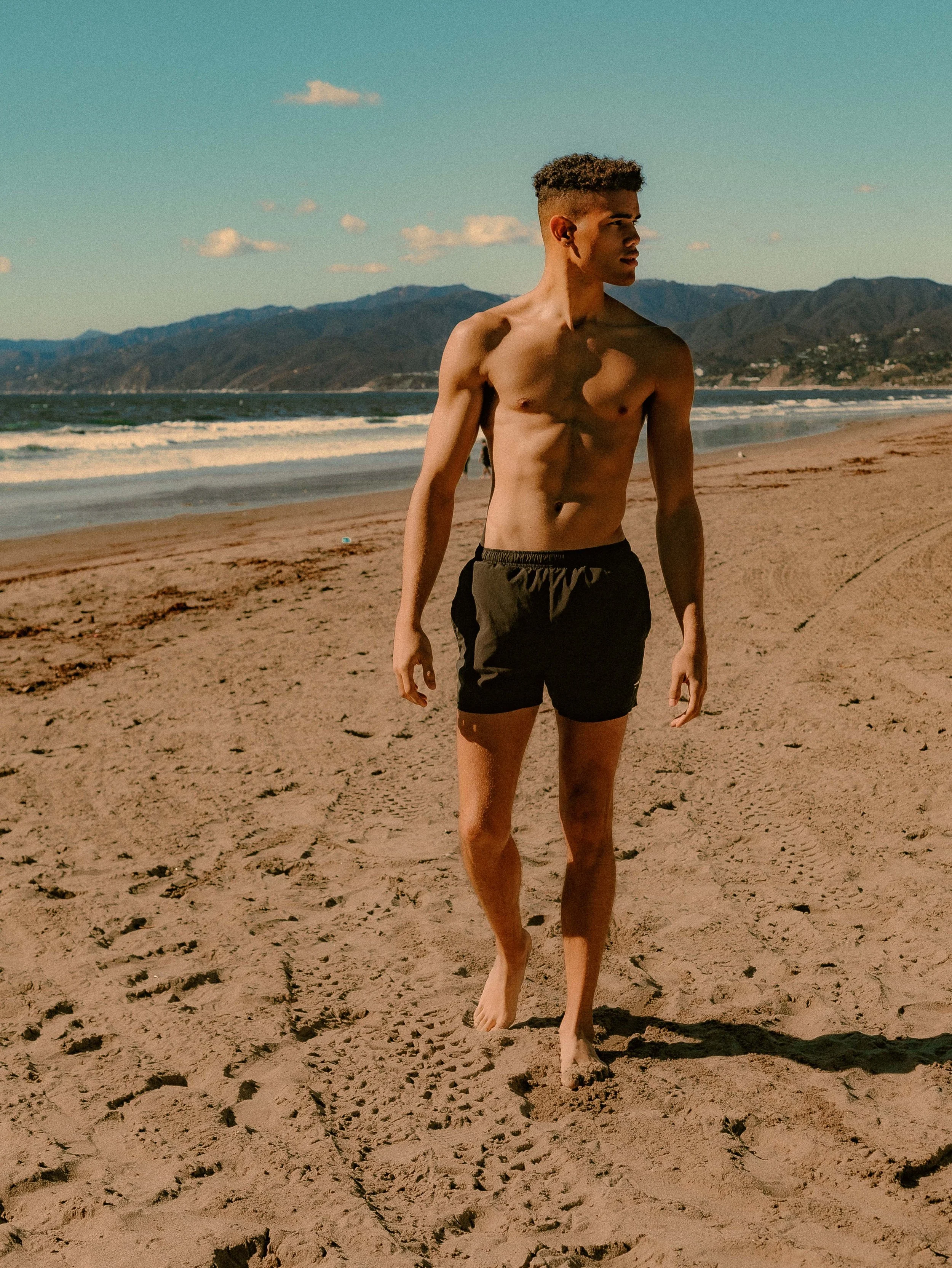 Male model Justice Beverley at Two Management by photographer Klara ...