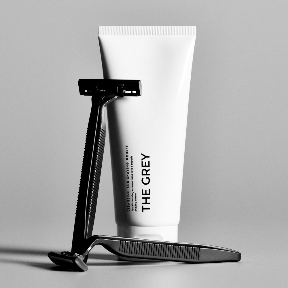 The Grey launch Cleansing and Shaving Mousse & Face and Body Bar — The ...