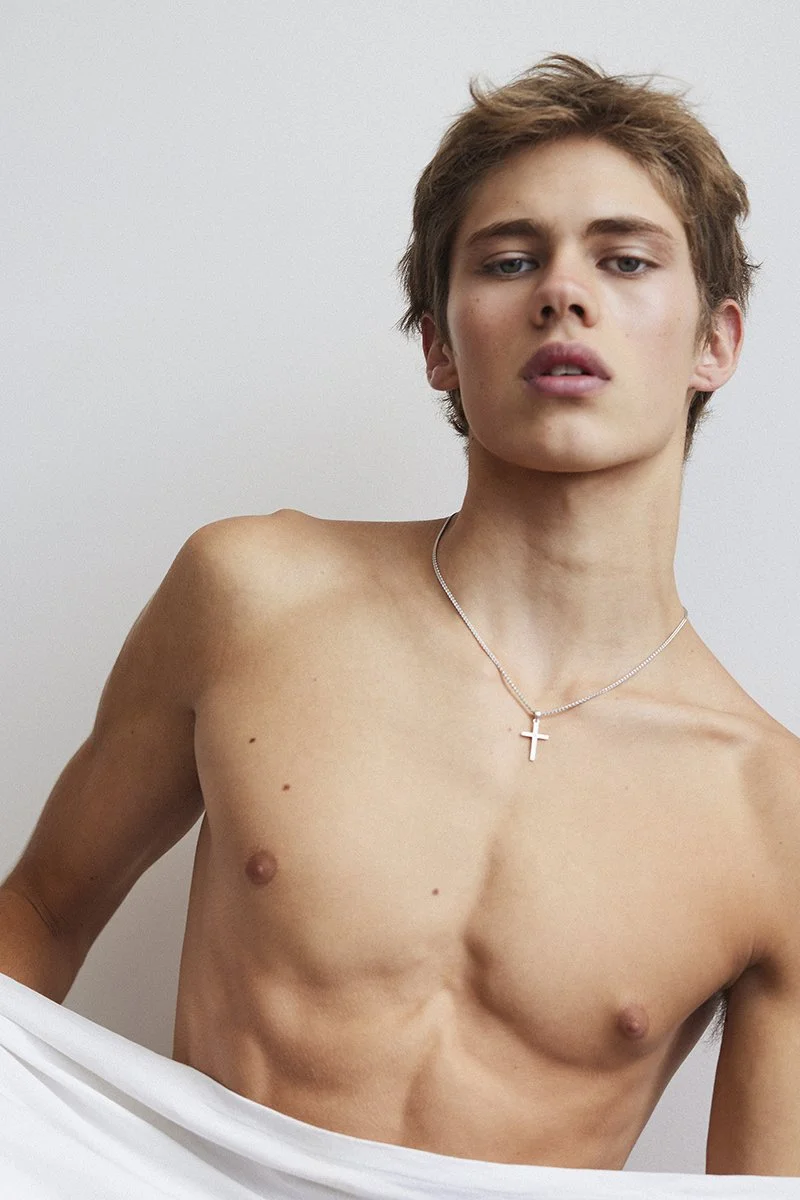 Male model and TikTok sensation Archie Cranch at Chadwick Models by ...