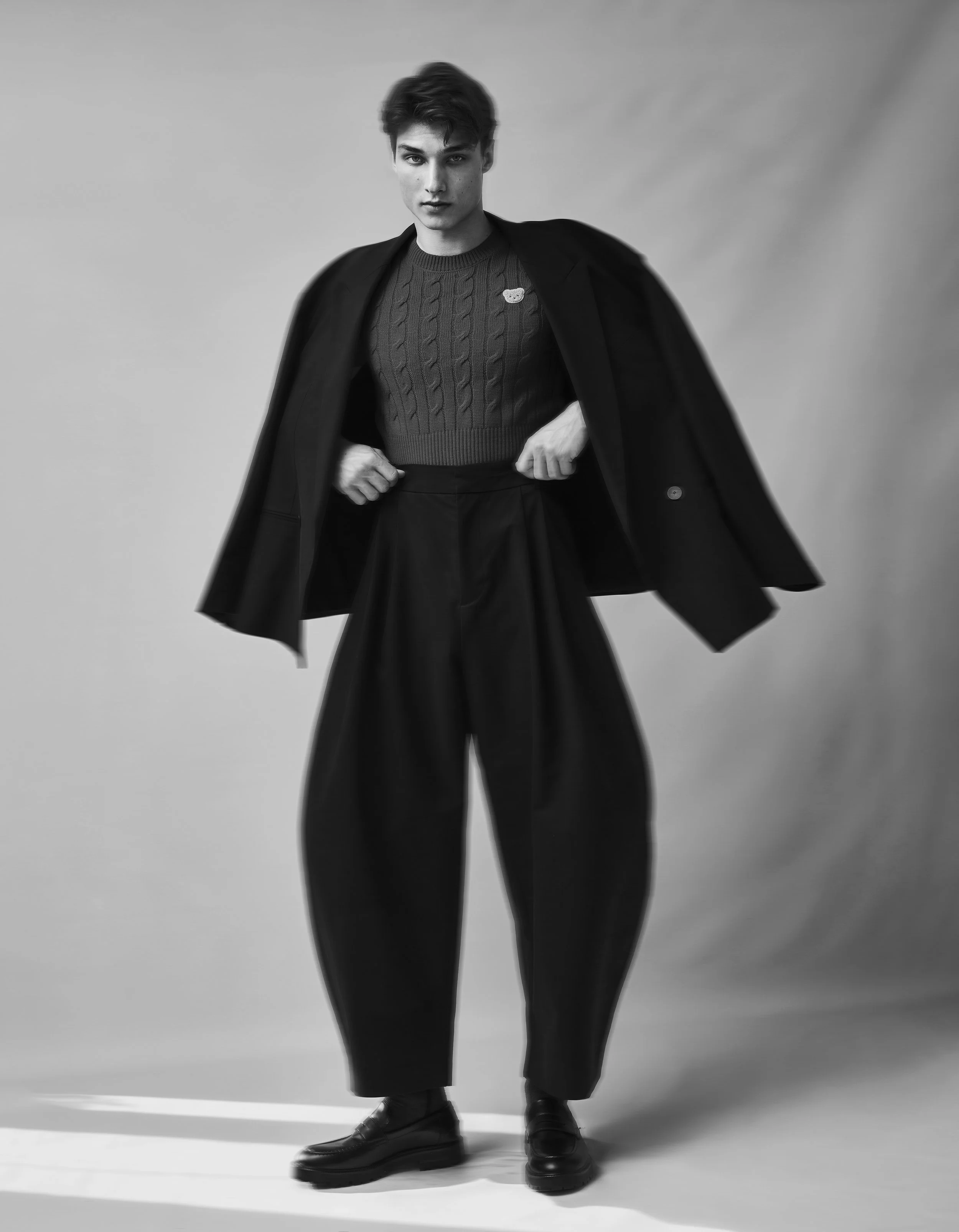 Male model Samuel Trif at Traffic Models by Ferran Casanova for The ...